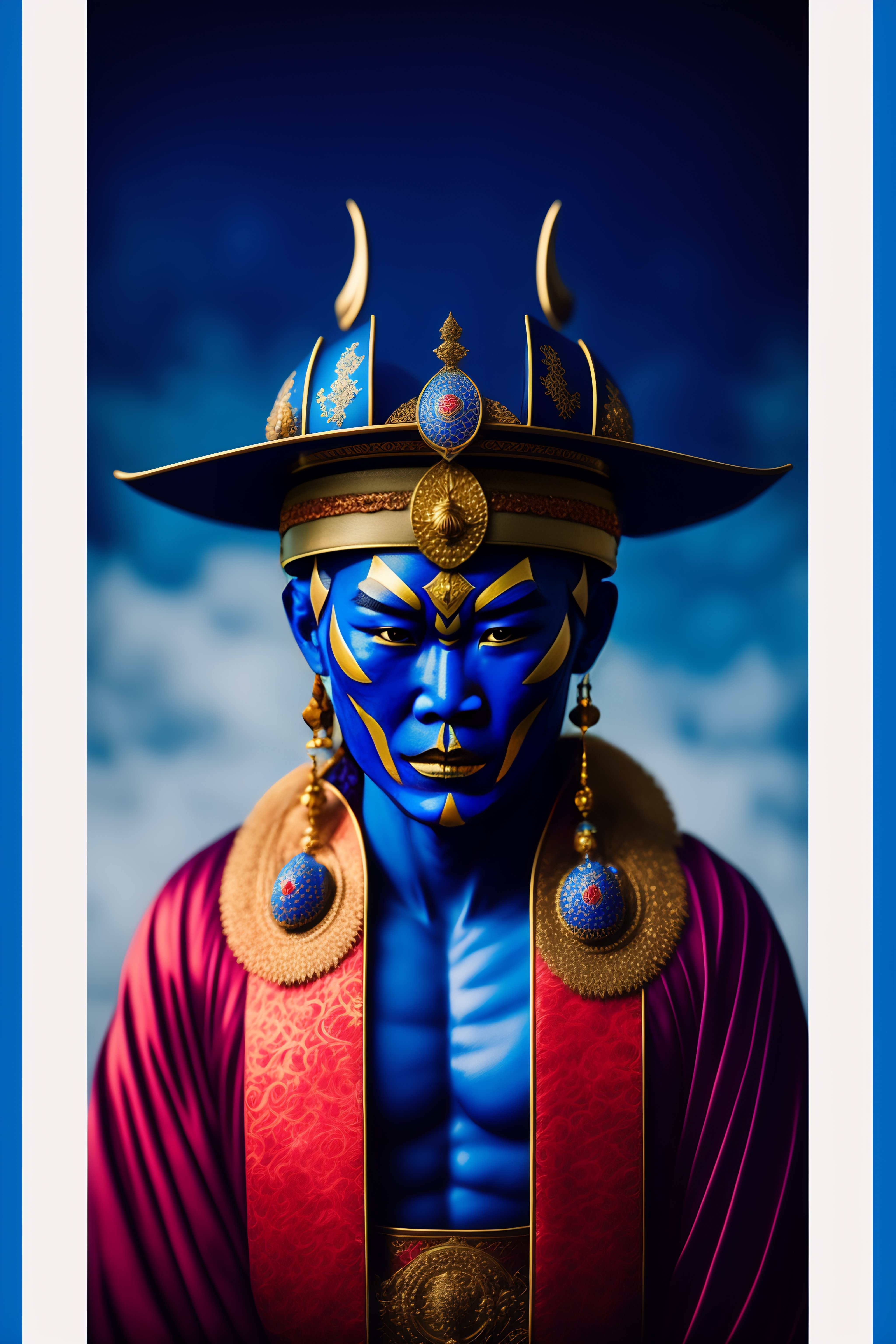 Lexica - Japanese blue demon