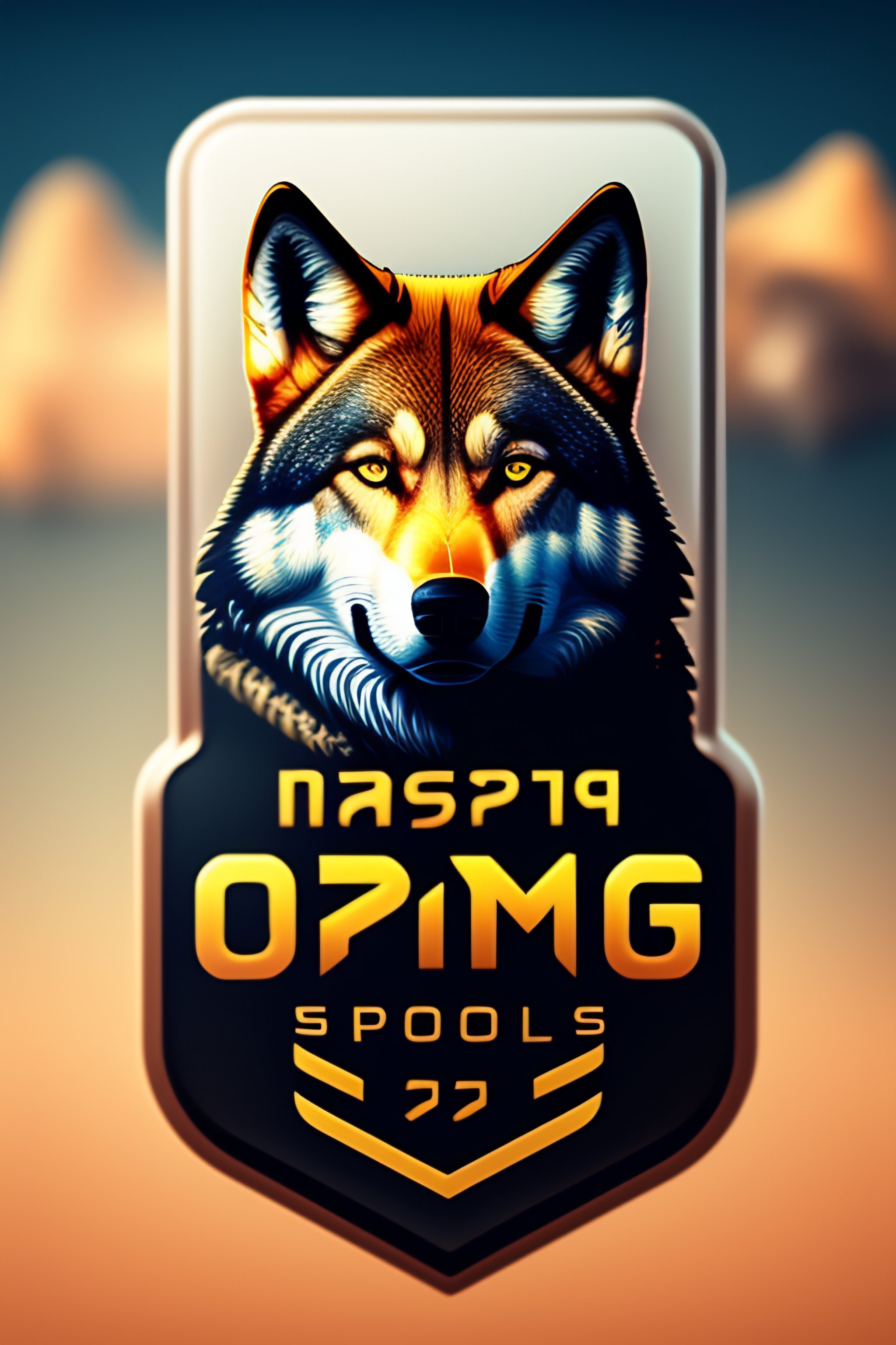 Lexica - Gaming logo esport with wolf specials ops