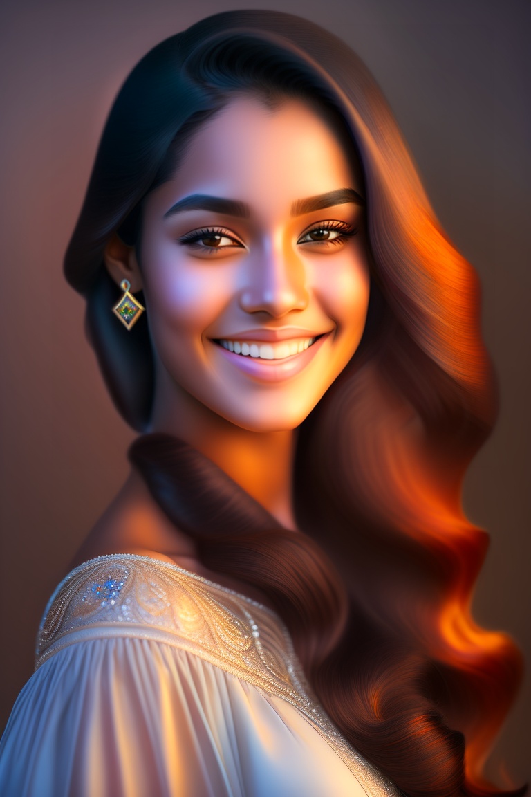 Lexica - Portrait of a uniquely pretty 20 year old Muslim girl ...