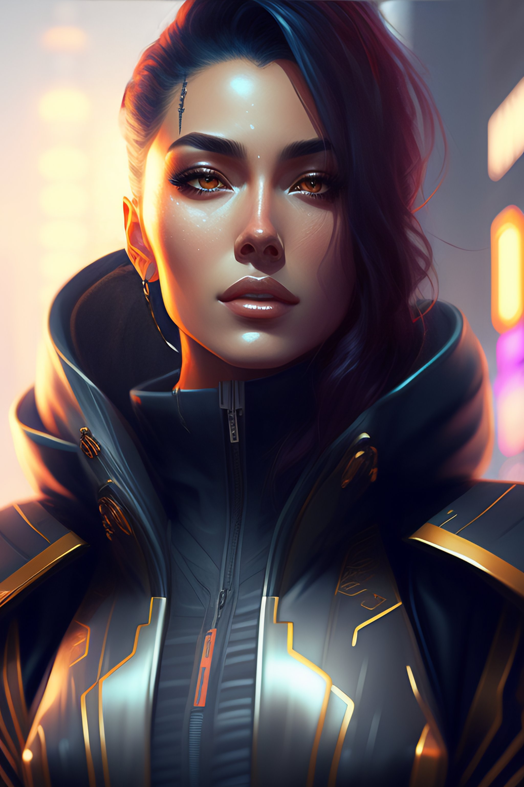 Lexica - Cyberpunk sharp details, sharp focus, elegant, highly detailed ...