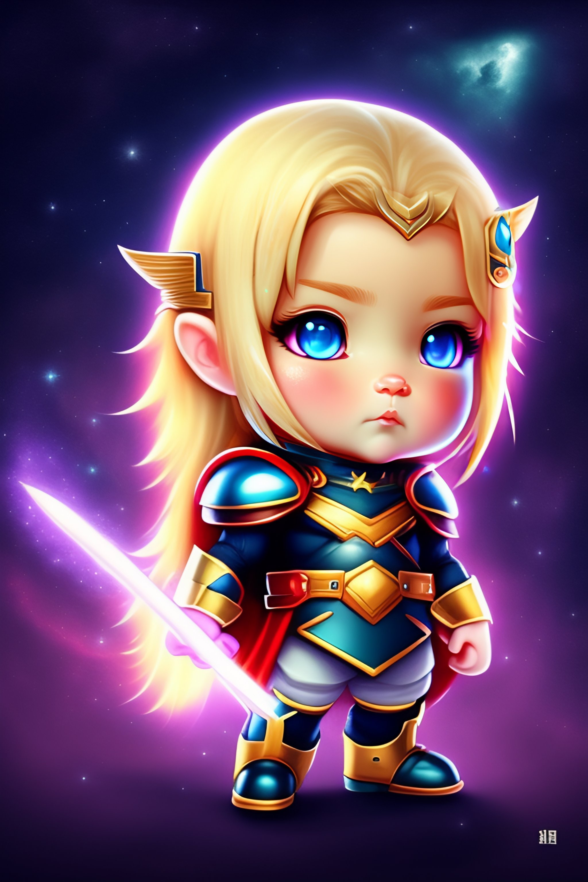 Baby Thor Cartoon