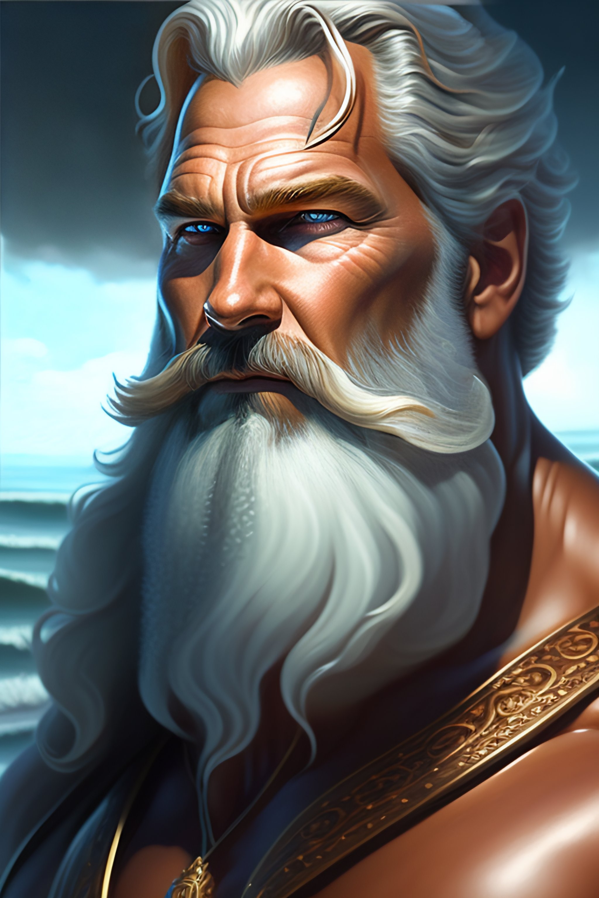 Lexica - Poseidon, jeff bridges, god of the ocean, D&D, fantasy ...
