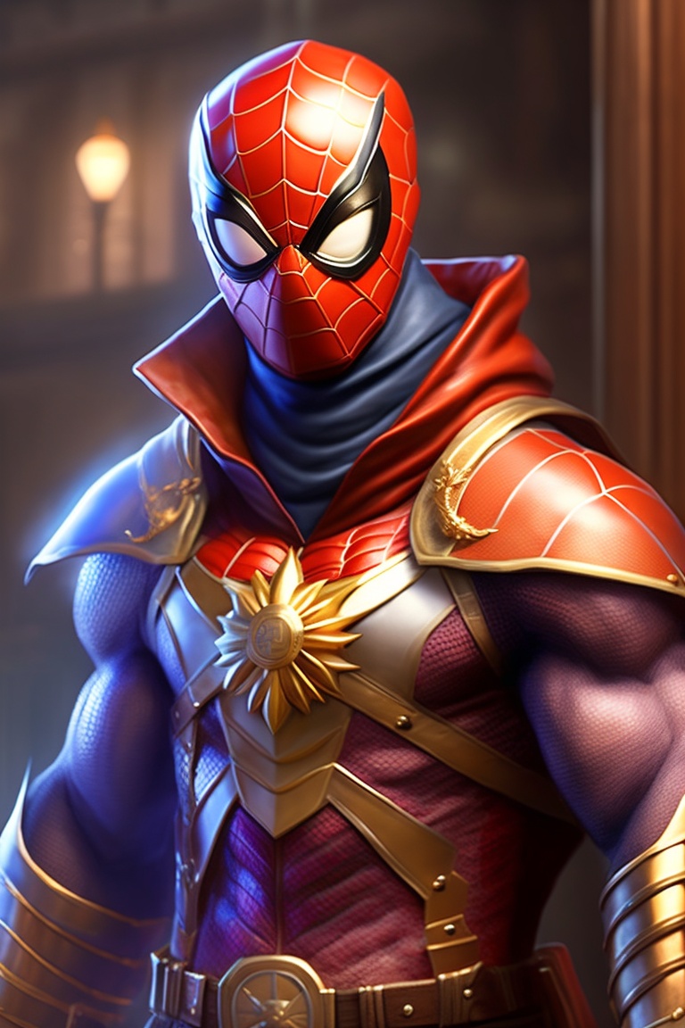 Lexica - Spiderman in pirate suit, 4k, ultra HD , realistic