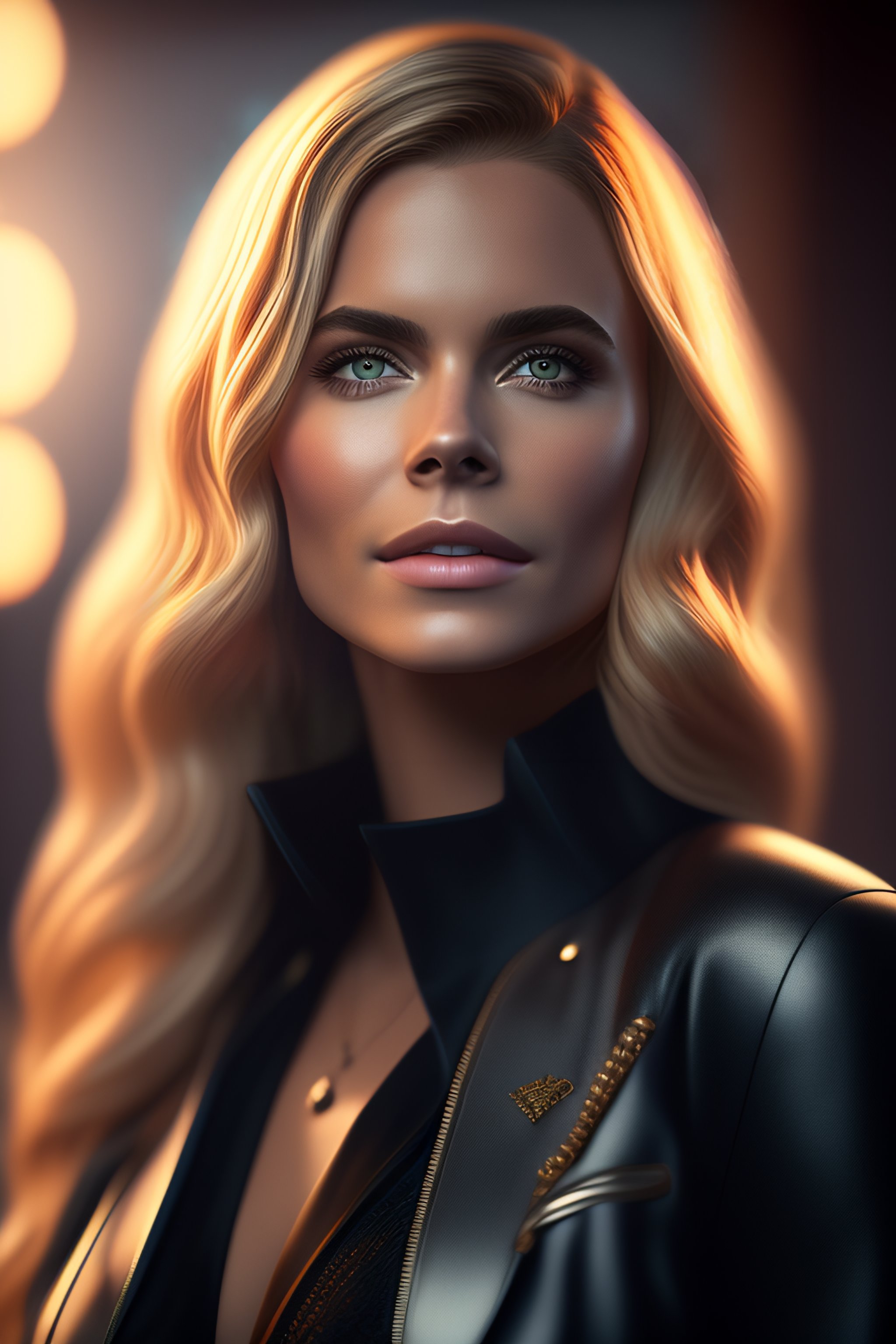 Lexica - Cara Delenvigne, full body, cinematic lighting, beautiful face ...