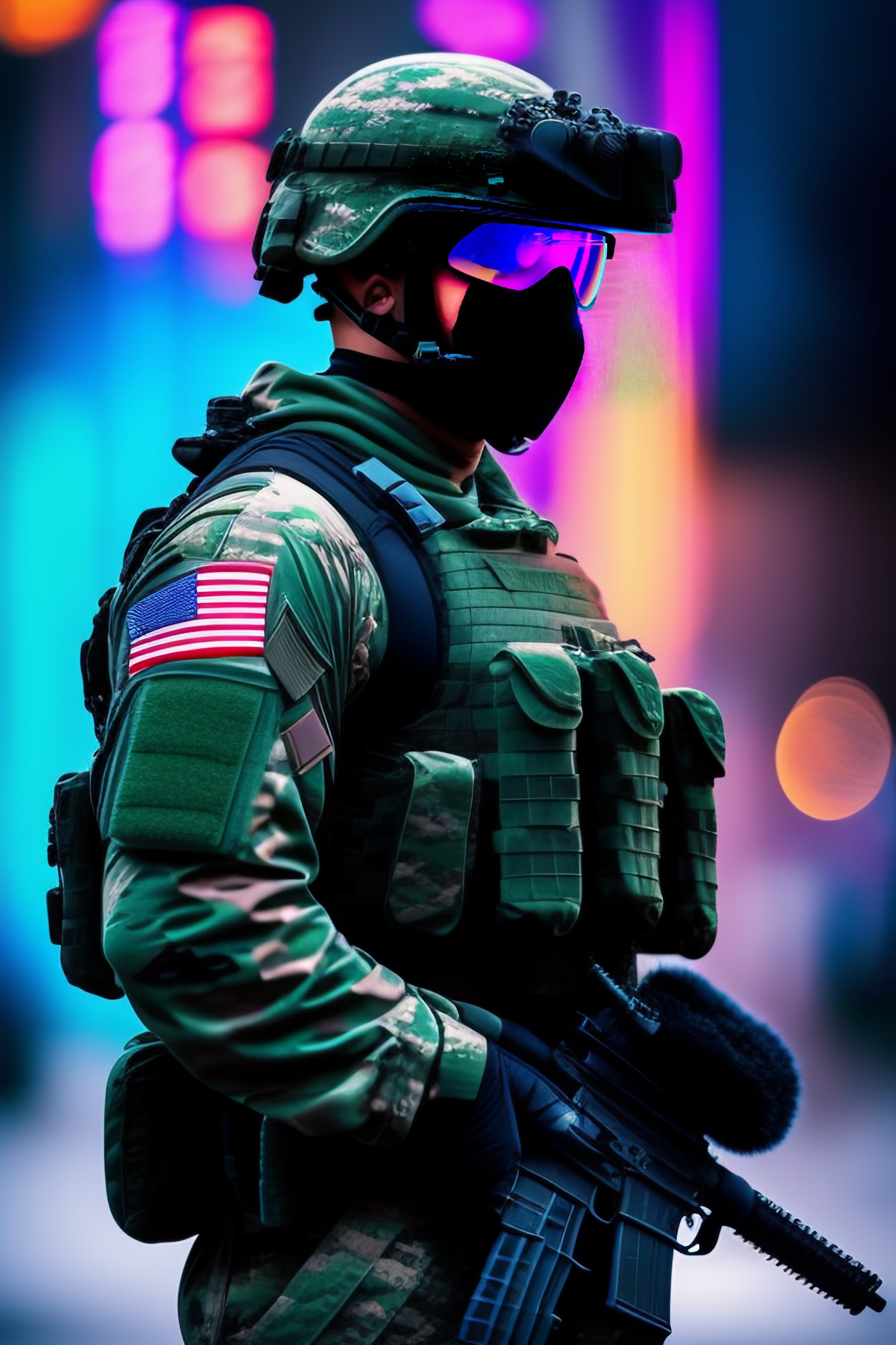 Us Army Special Forces Soldier Wallpaper