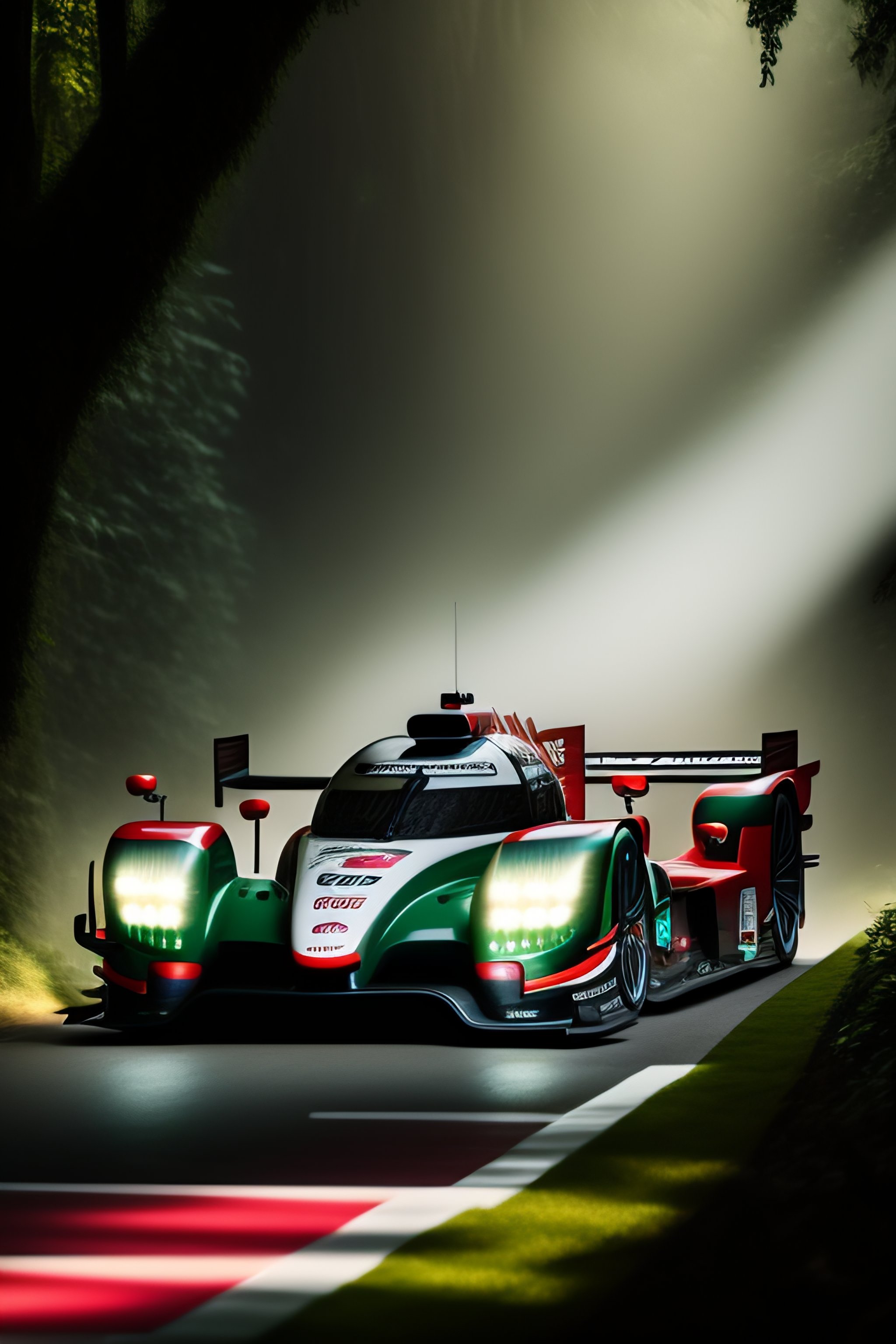 Lexica - Lmp1 prototype racing in jungle