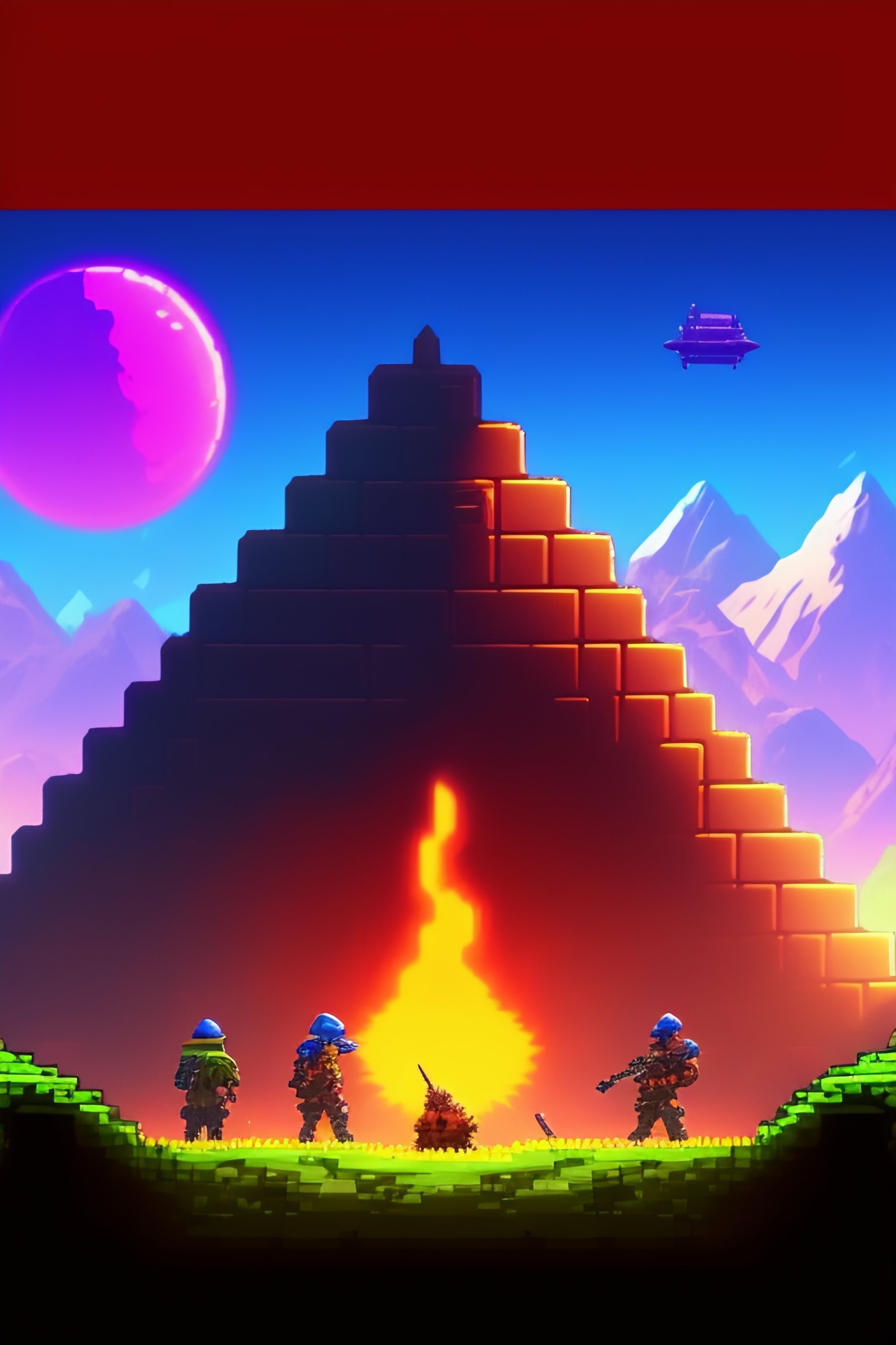 Lexica - Terraria avec fortnite et Doom slayer jeux