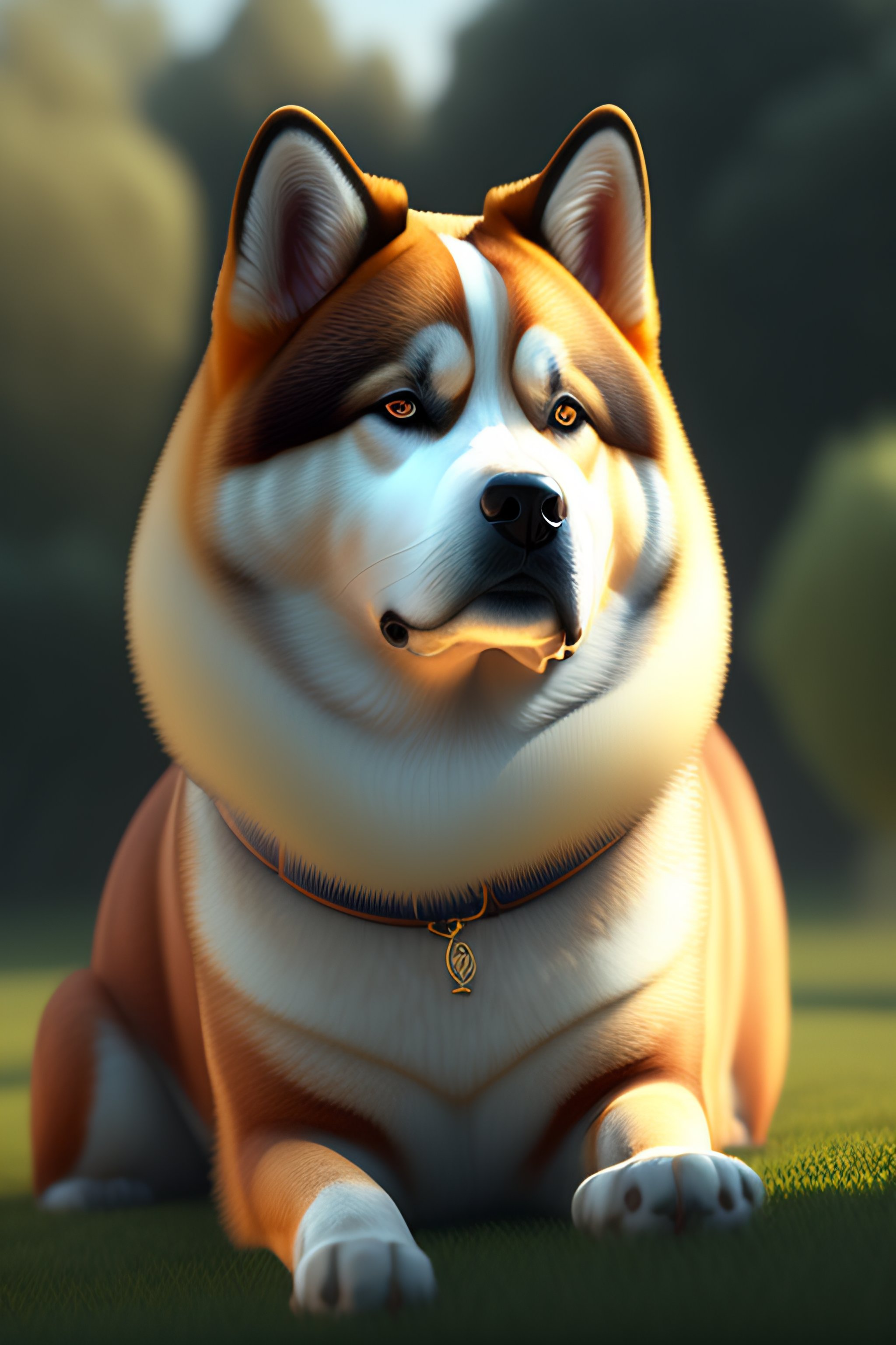 Lexica - Akita inu, made by stanley artgerm lau, wlop, rossdraws ...