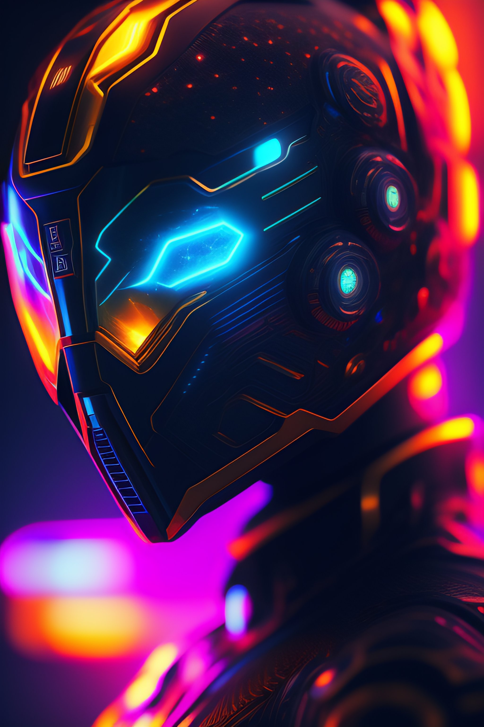 Lexica - Psychedelic tron legacy organic cyborg, hyper realistic ...