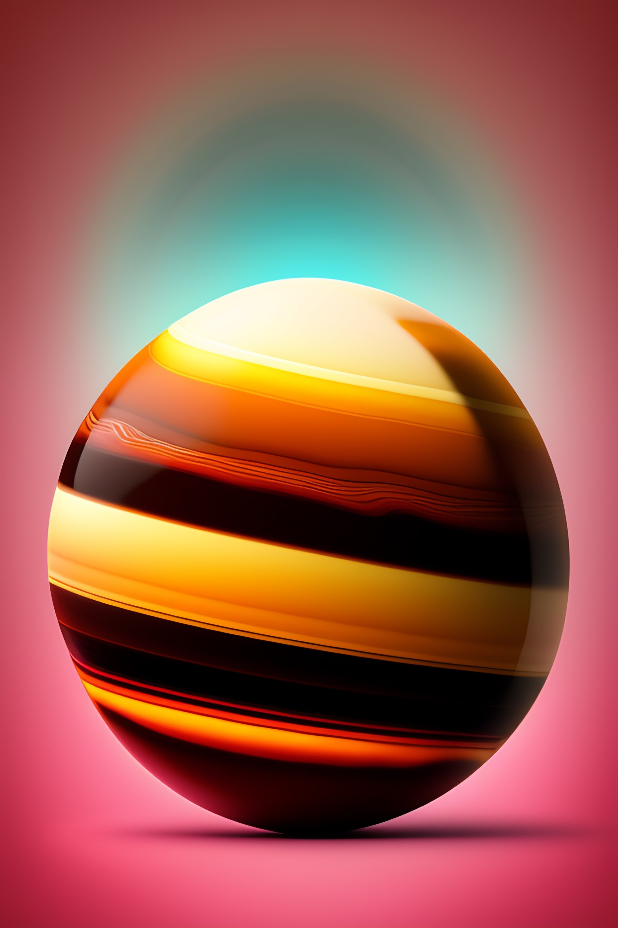 Lexica - Saturn planet chocolate candy, vector illustration