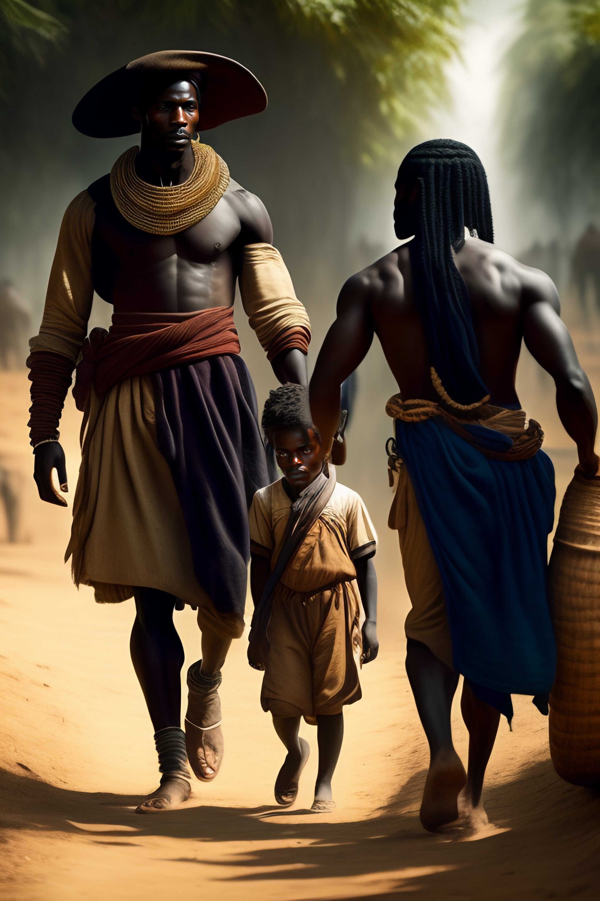 Lexica - An African enslaved person in colonial Brazil being freed by ...