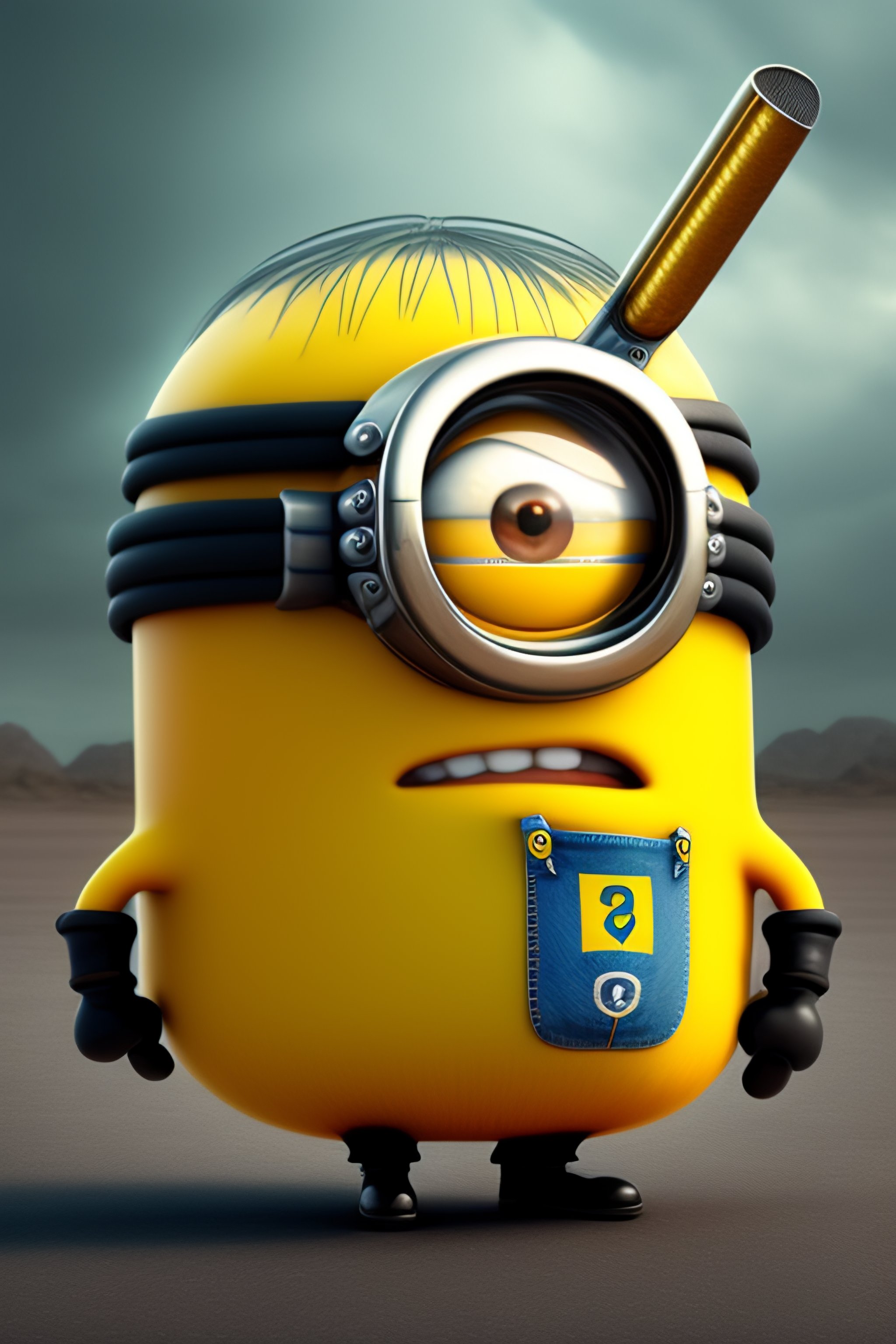 Lexica - Minion with gun