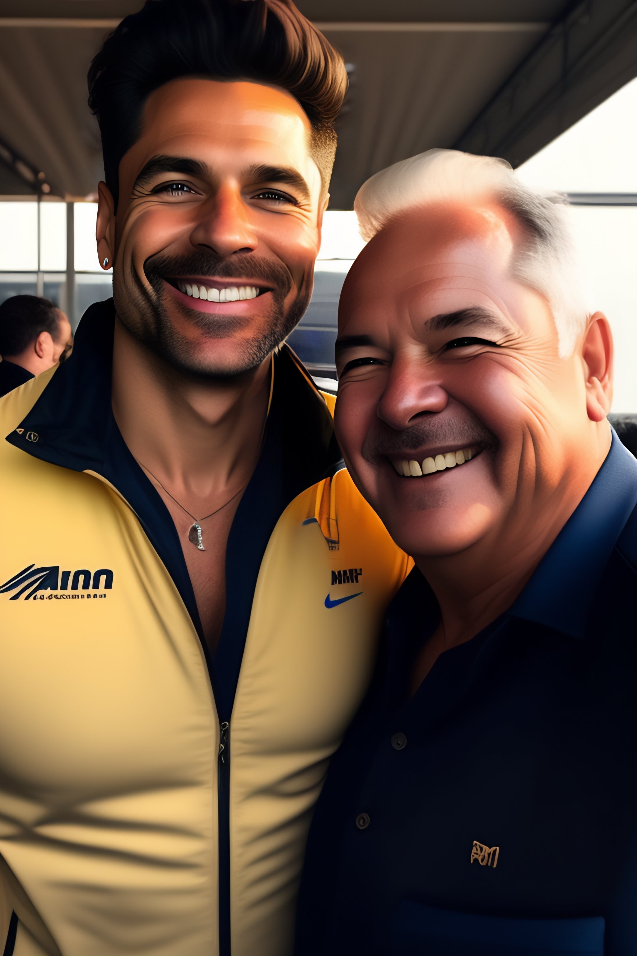 Lexica - Marc and René having fun in 2023