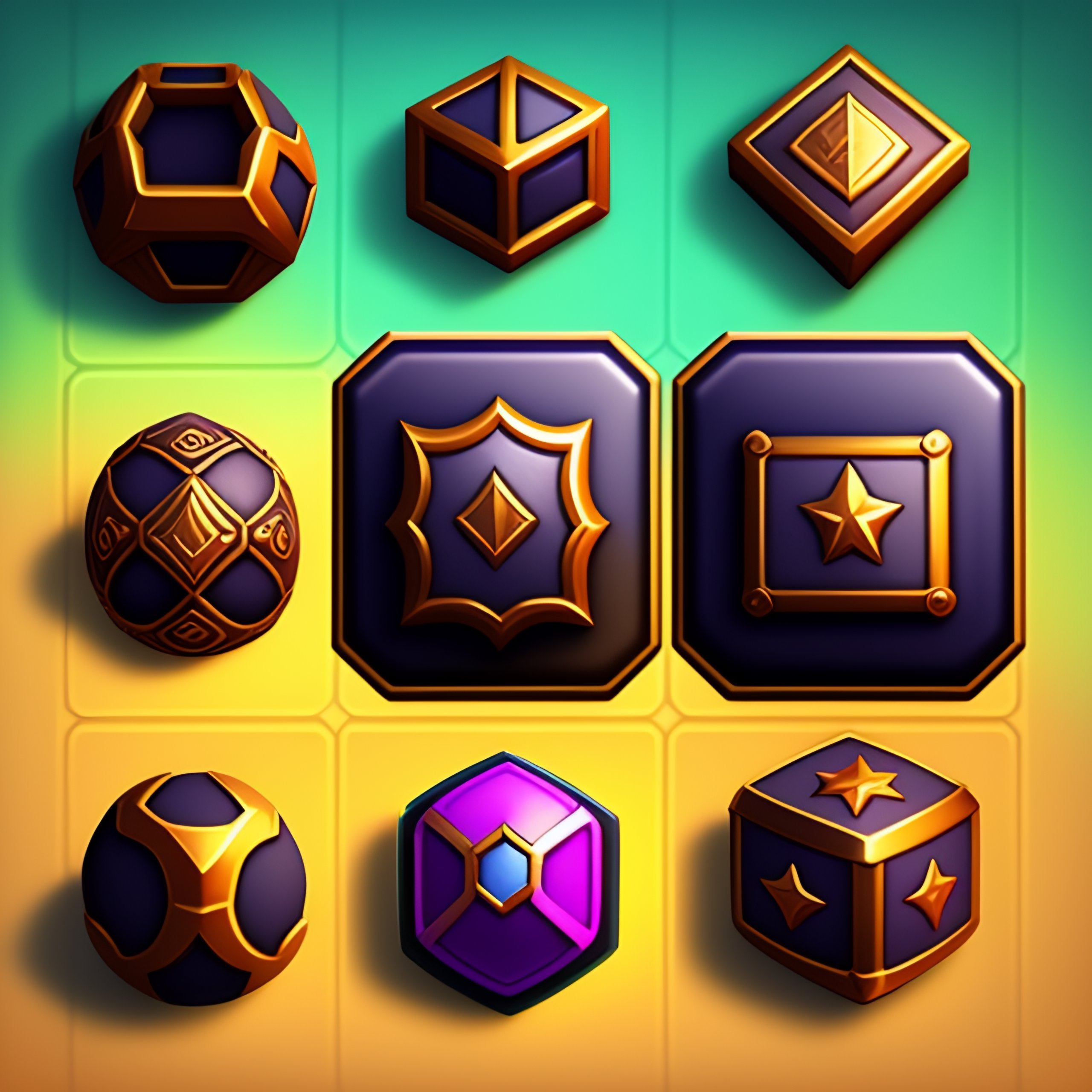Lexica - Stylized RPG game icons skill