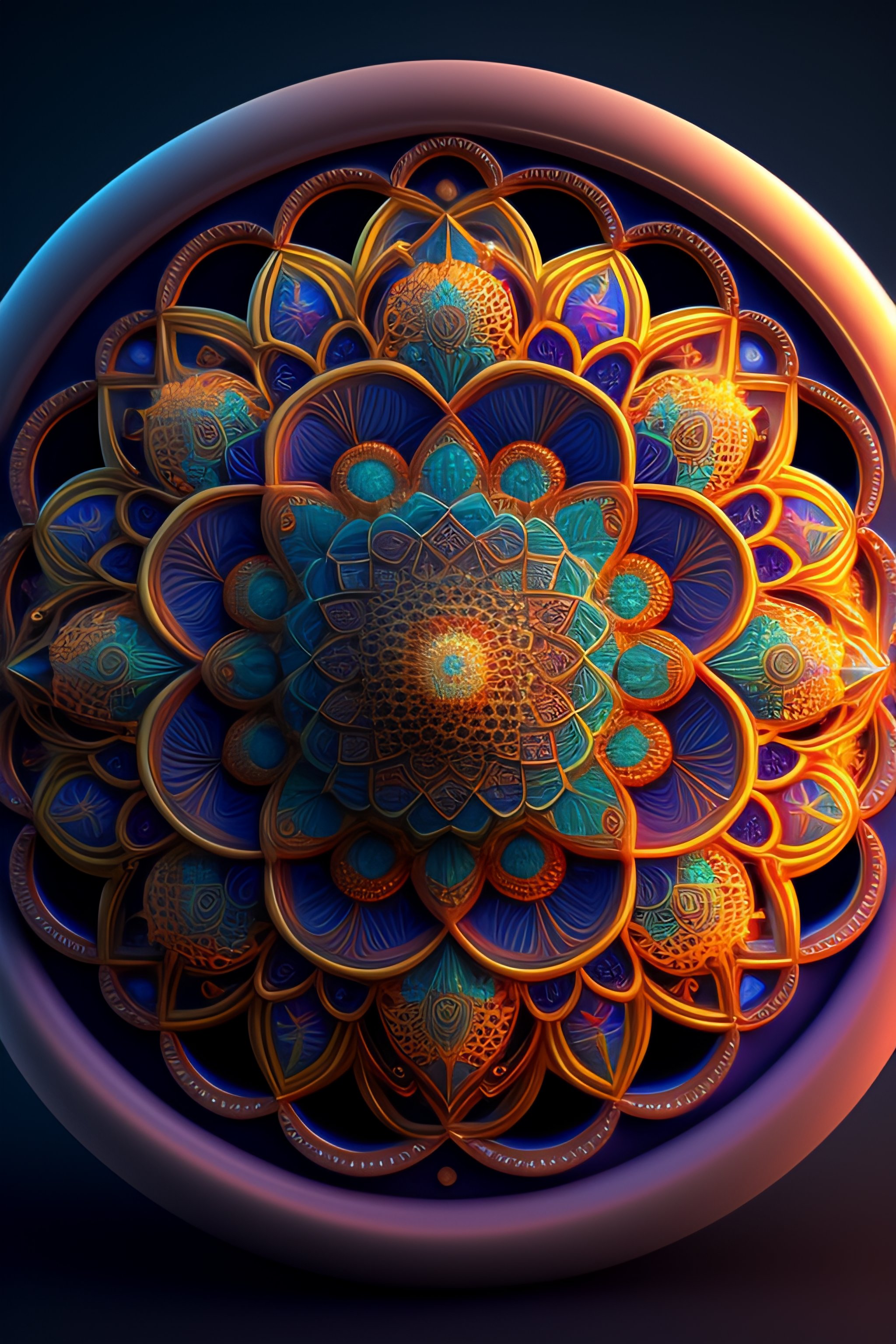 Lexica - Fractal structure, tangled mandala vortex, hyperdetailed ...