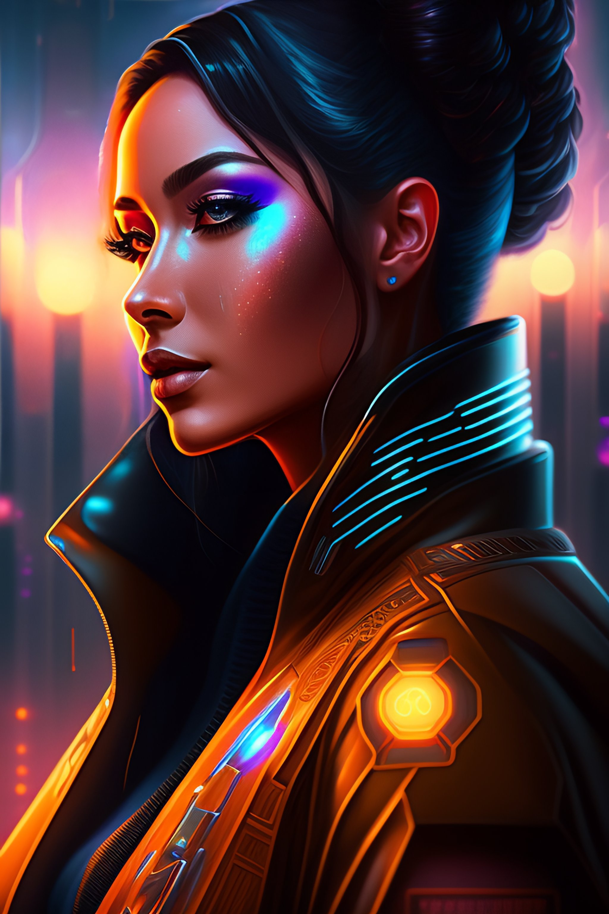 Lexica - Android with cyberimplants, cyberpunk, extremely detailed ...