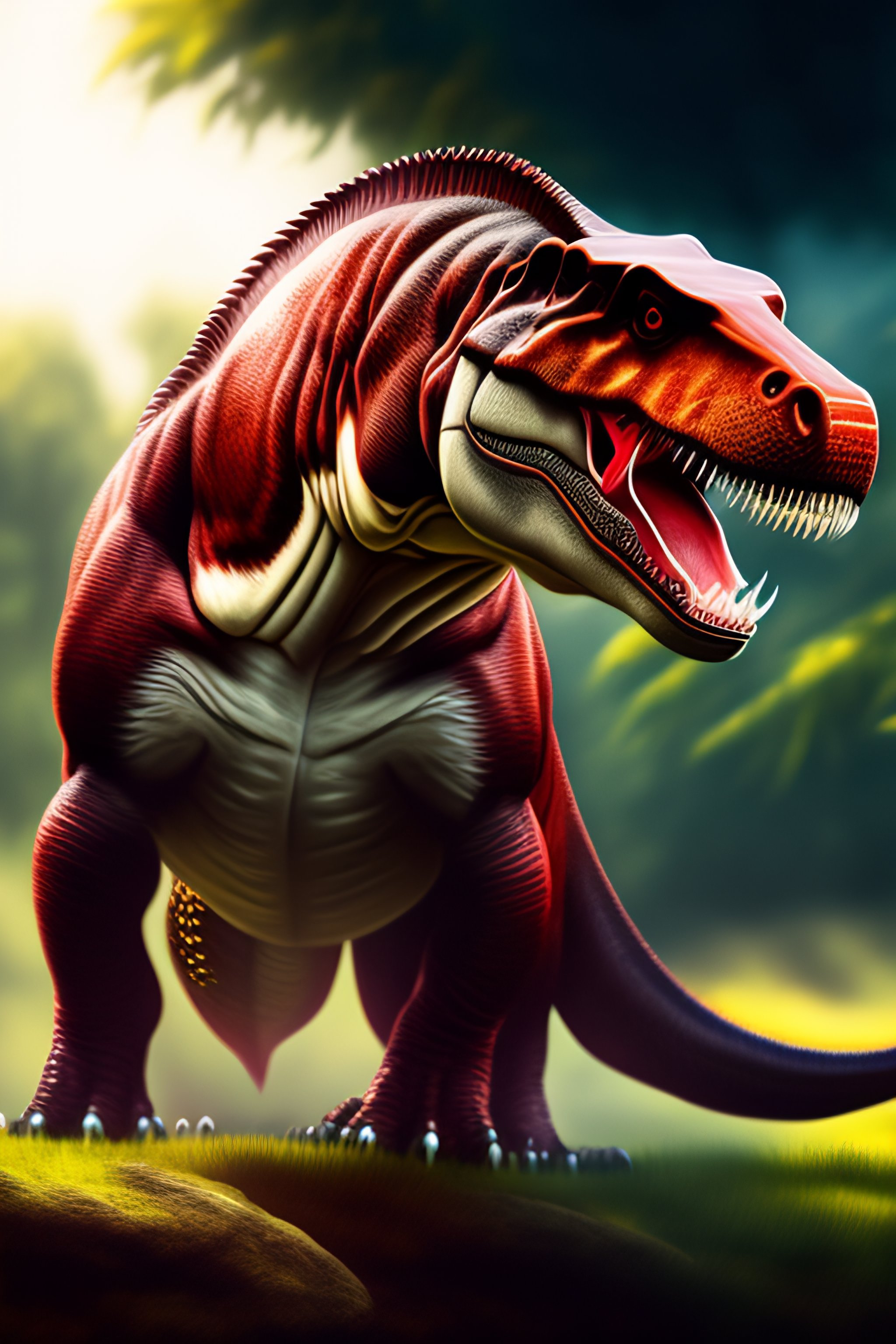 Lexica - Photorealistic t-rex fighting scarlett Johanson deviantart
