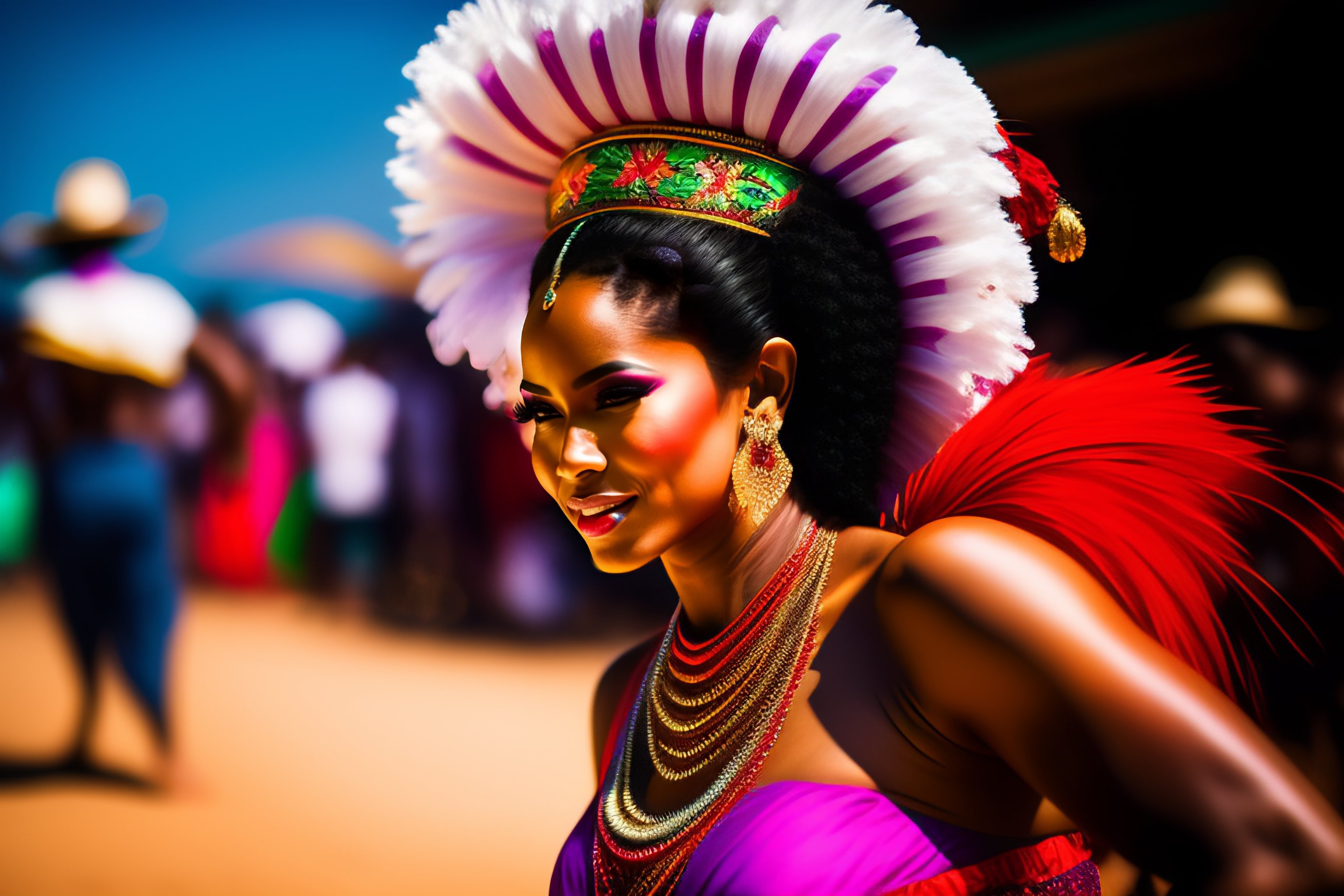 Lexica - Brazilian dancer woman