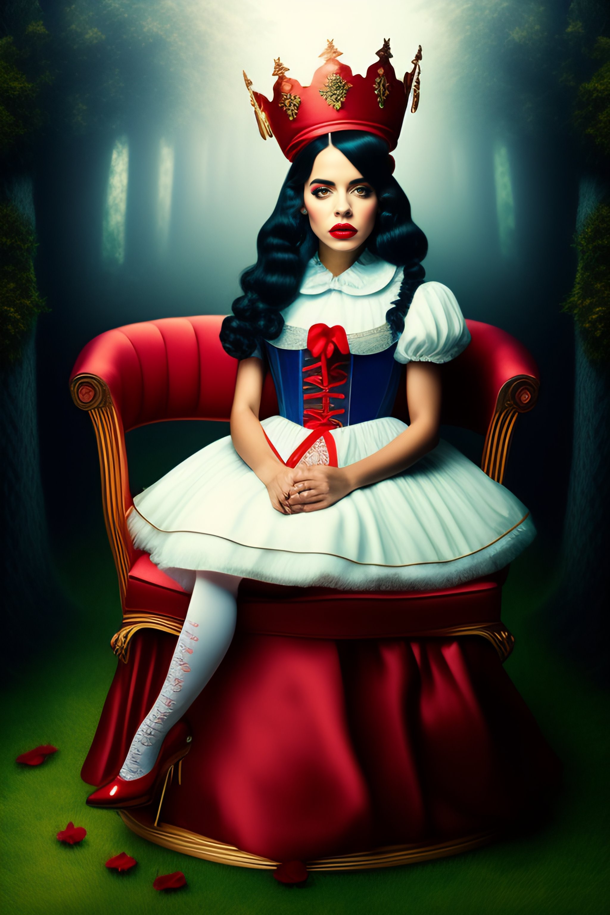 Lexica - Melanie martinez, alice in wonderland, horror, forest, fog ...