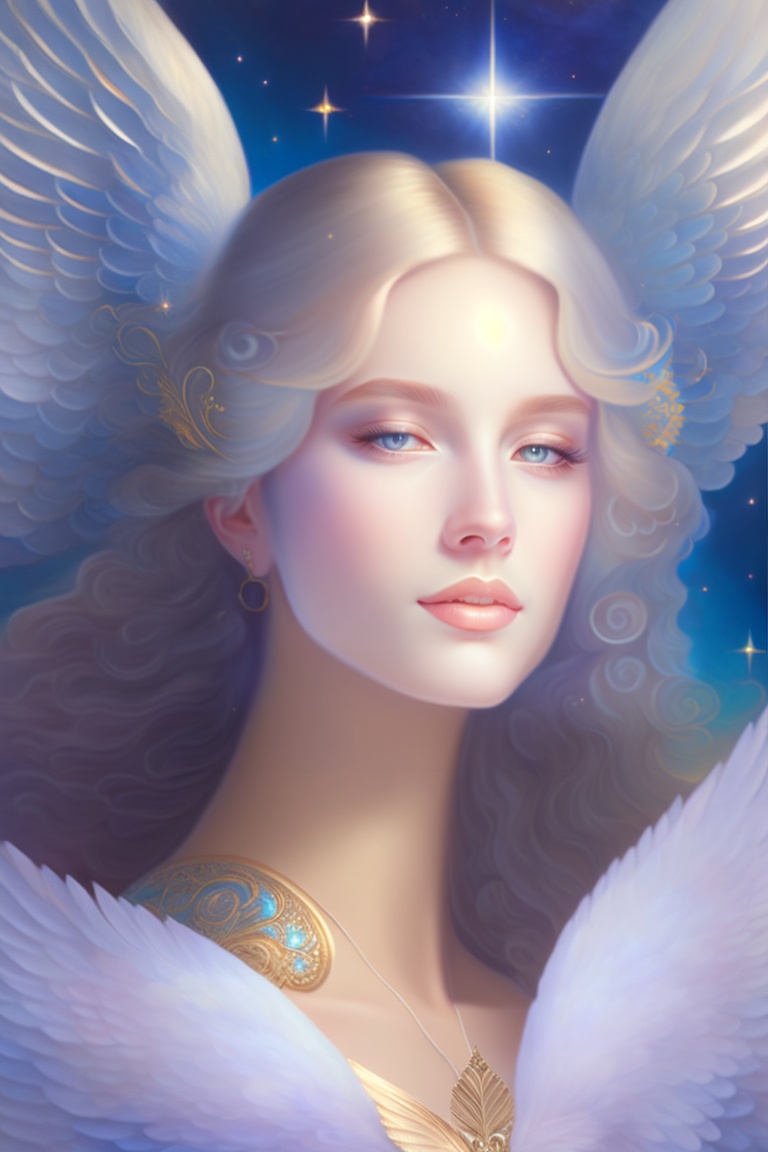 Lexica - An awe-inspiring portrait of an angel, capturing the essence ...