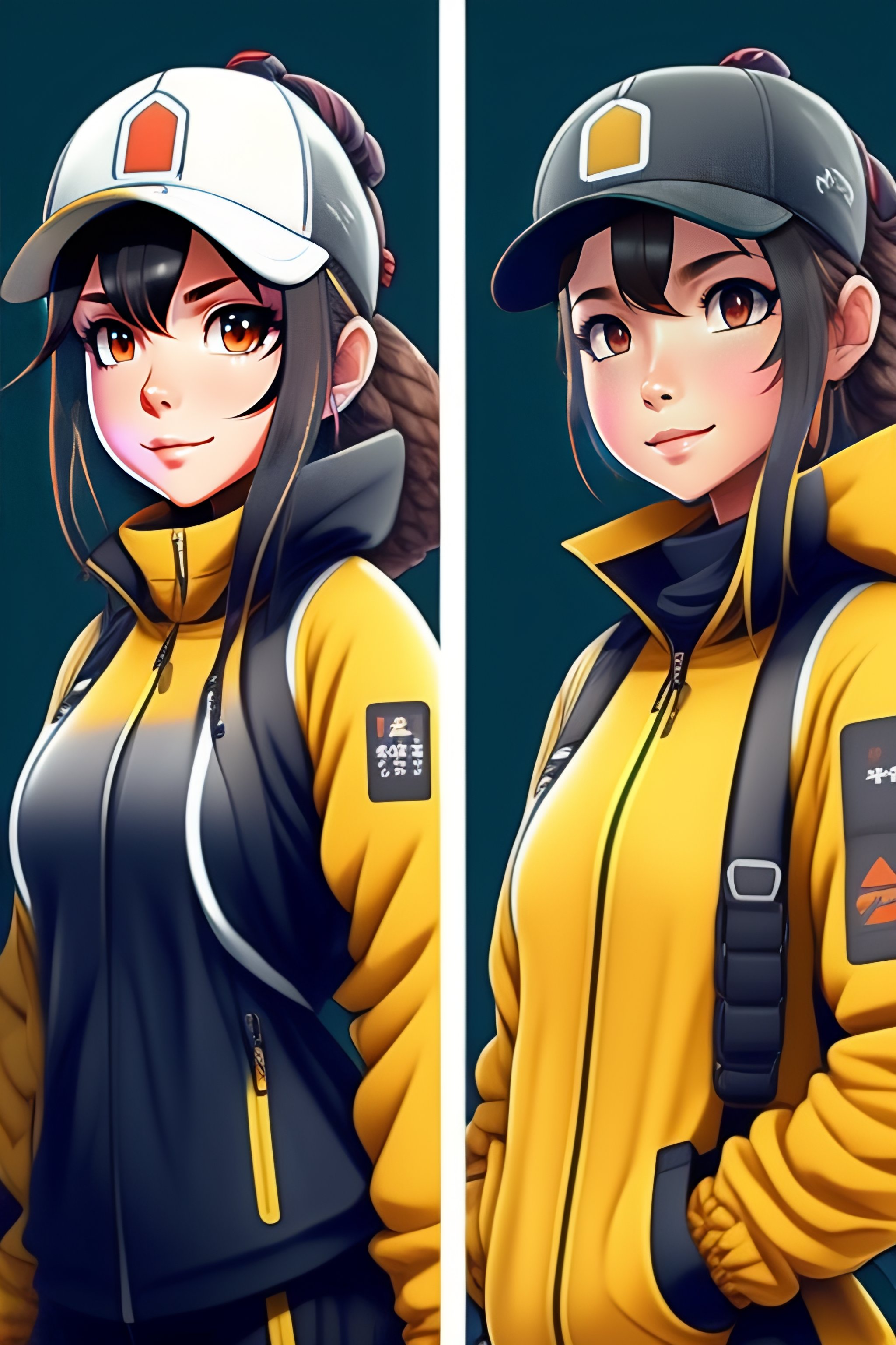 Lexica - Pokemon trainer in techwear clothes by Ken Sugimori