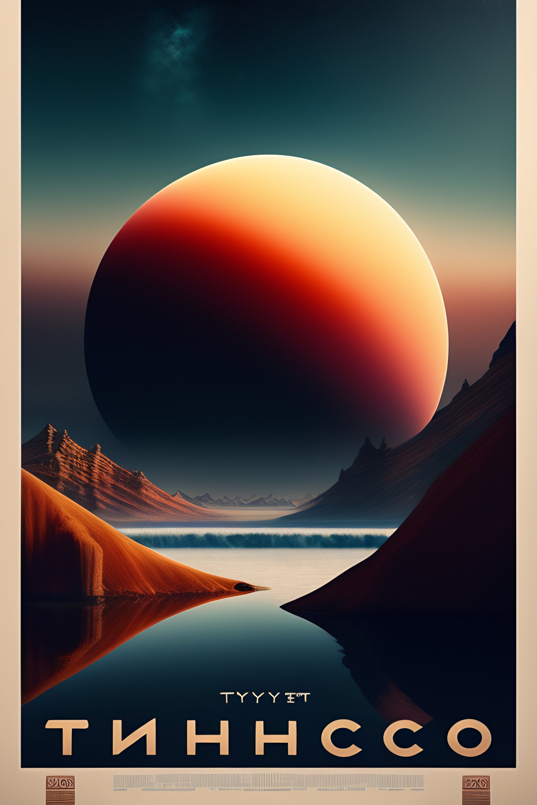Lexica - Tycho poster