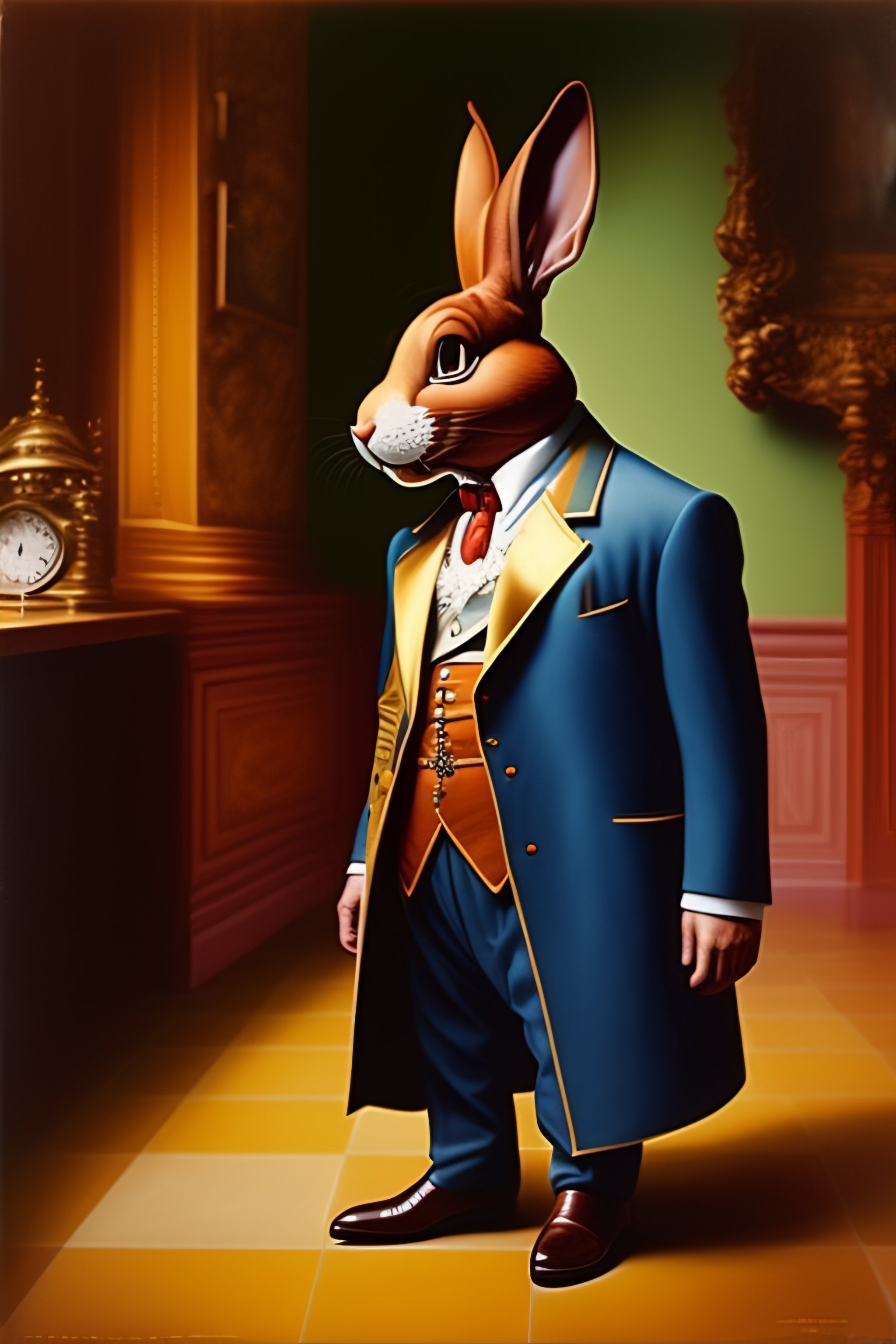 Lexica - Roger rabbit en el cuadro de las Meninas