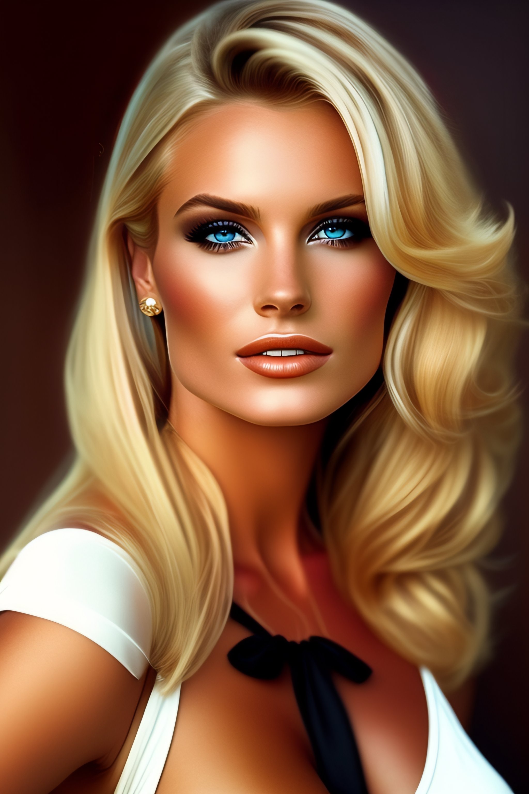 Lexica - Woman,blonde hair,sexy,