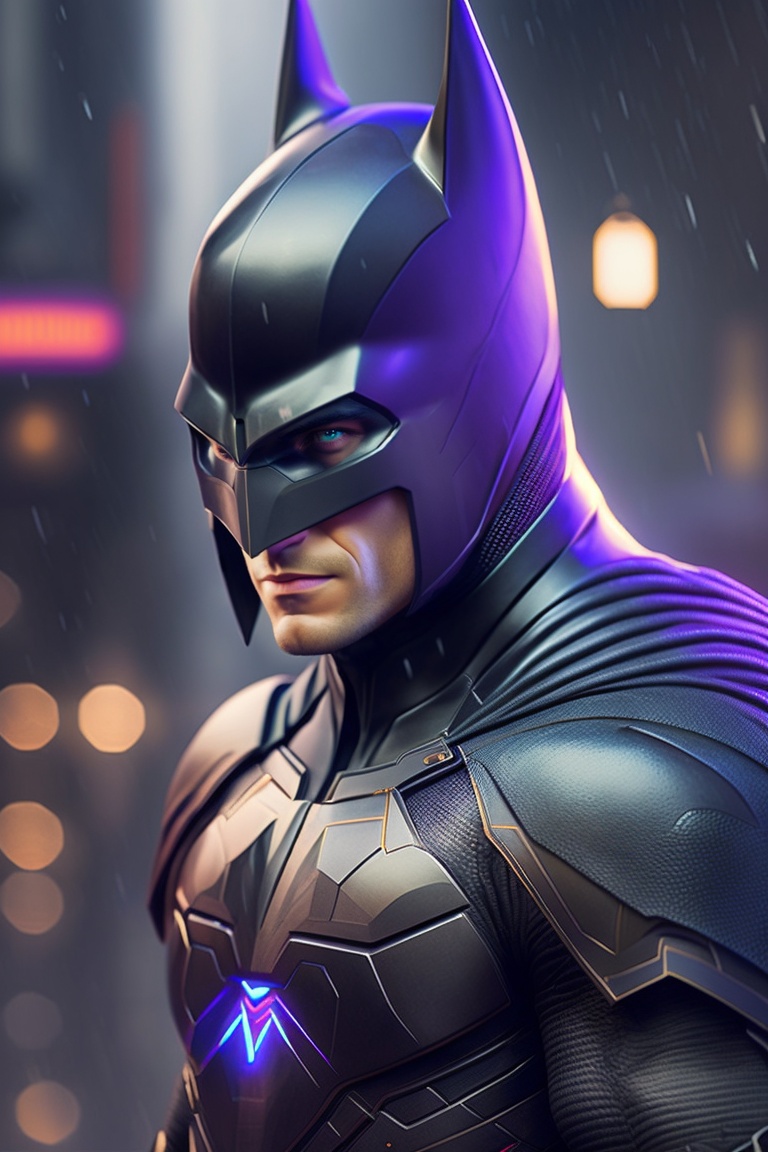 Lexica - Batman with high-tech armor, Netflix Camera, High-def, high ...