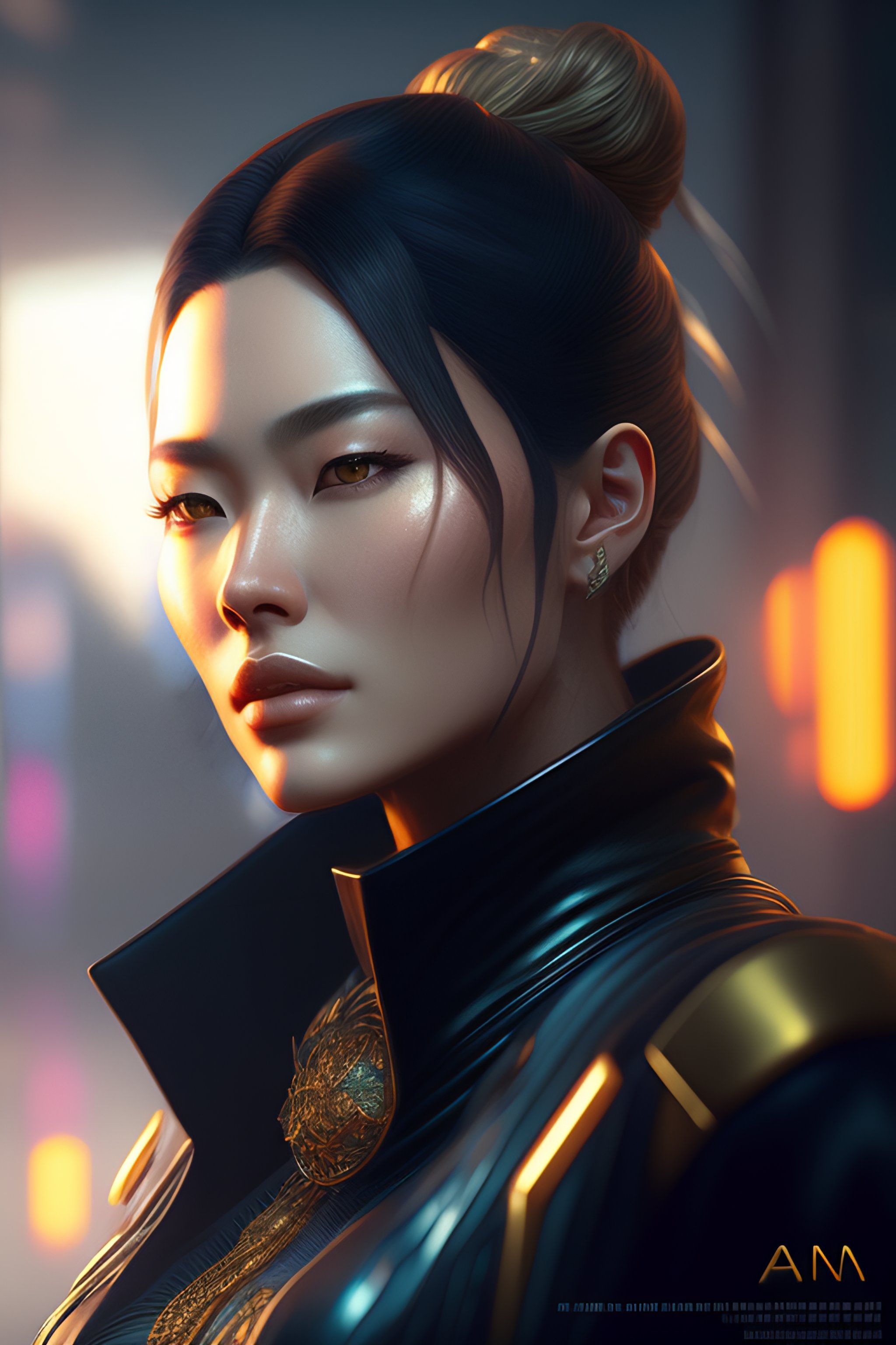 Lexica - Panam palmer from cyberpunk . cyber punk,, , neon ambiance ...