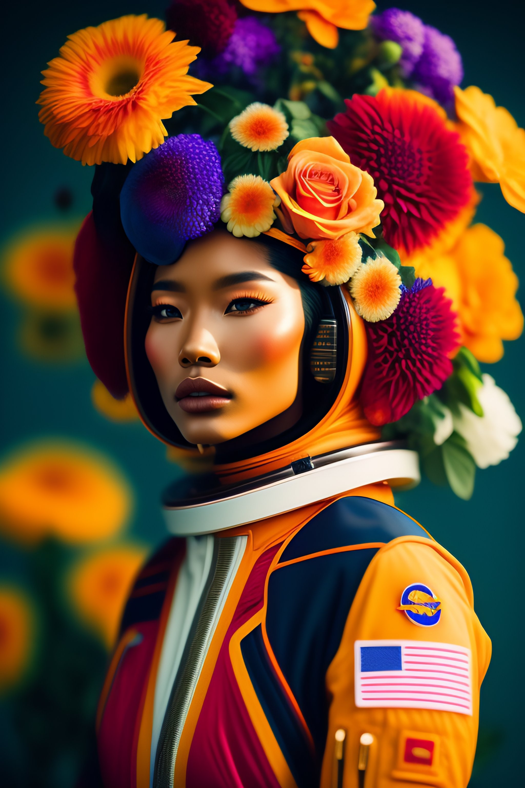 Lexica - Portra 400 high dpi film scan. NASA astronaut Fashion ...