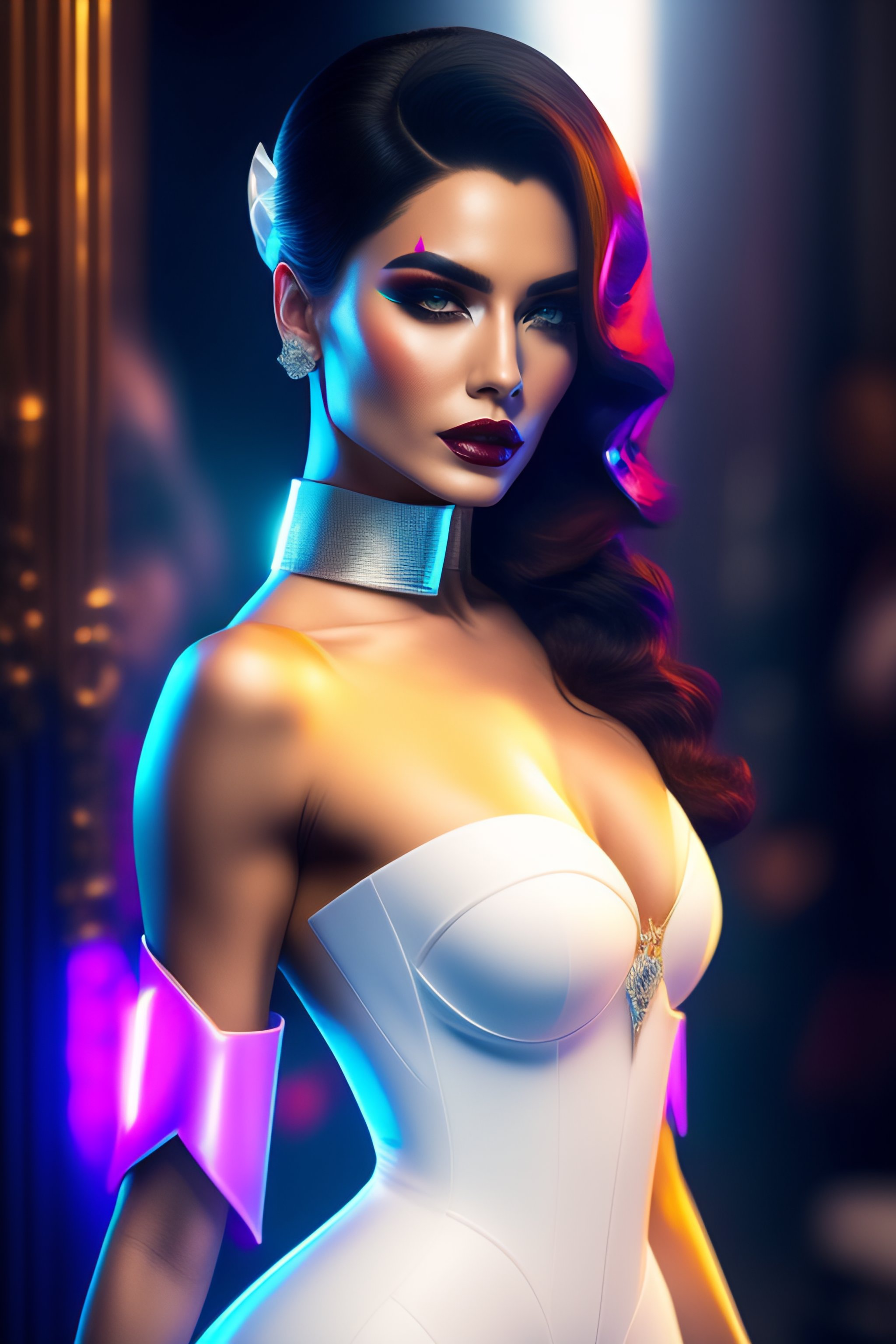 Lexica - BLANCA NIEVES CYBERPUNK