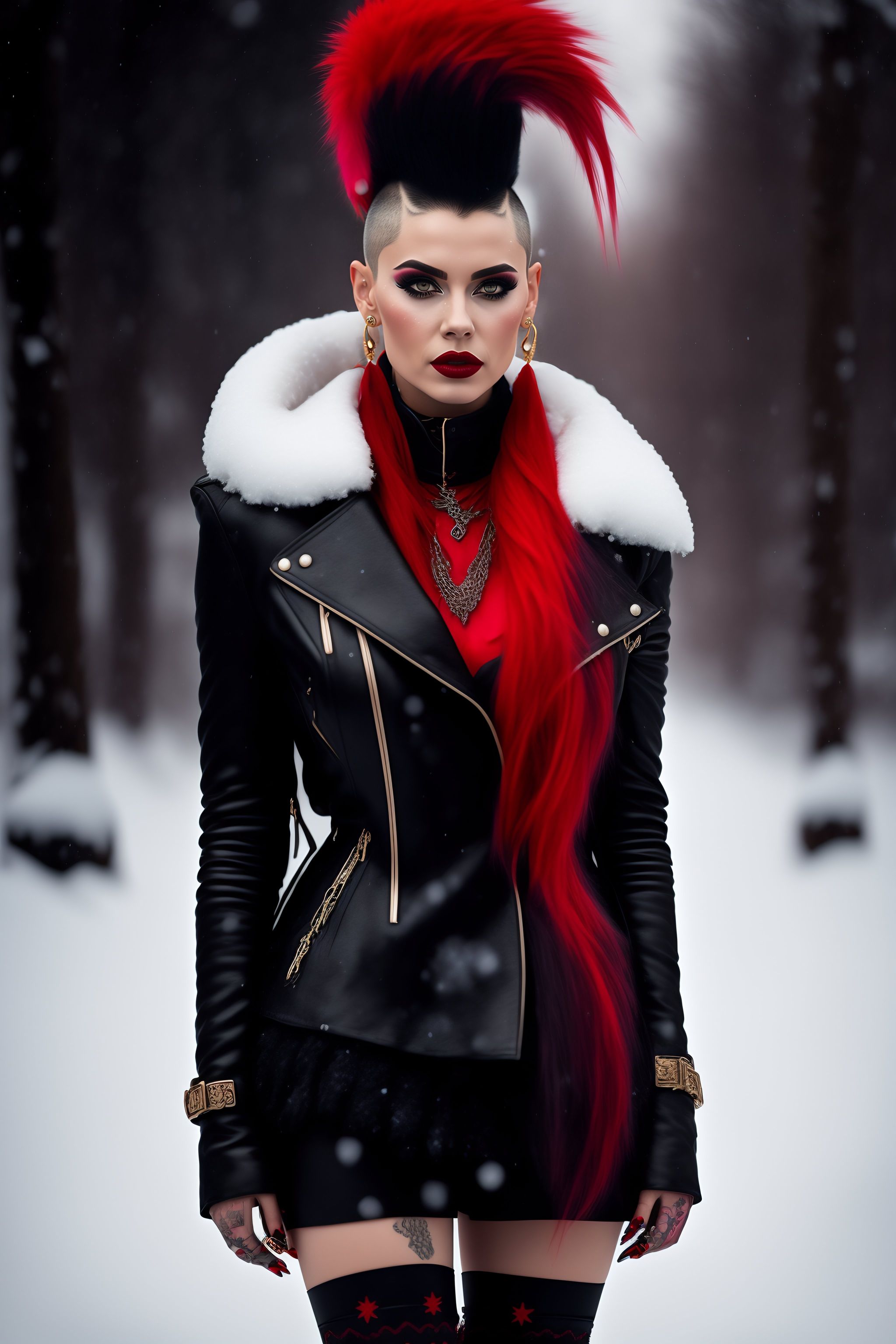 Feminine Mohawk Hairstyles Girls