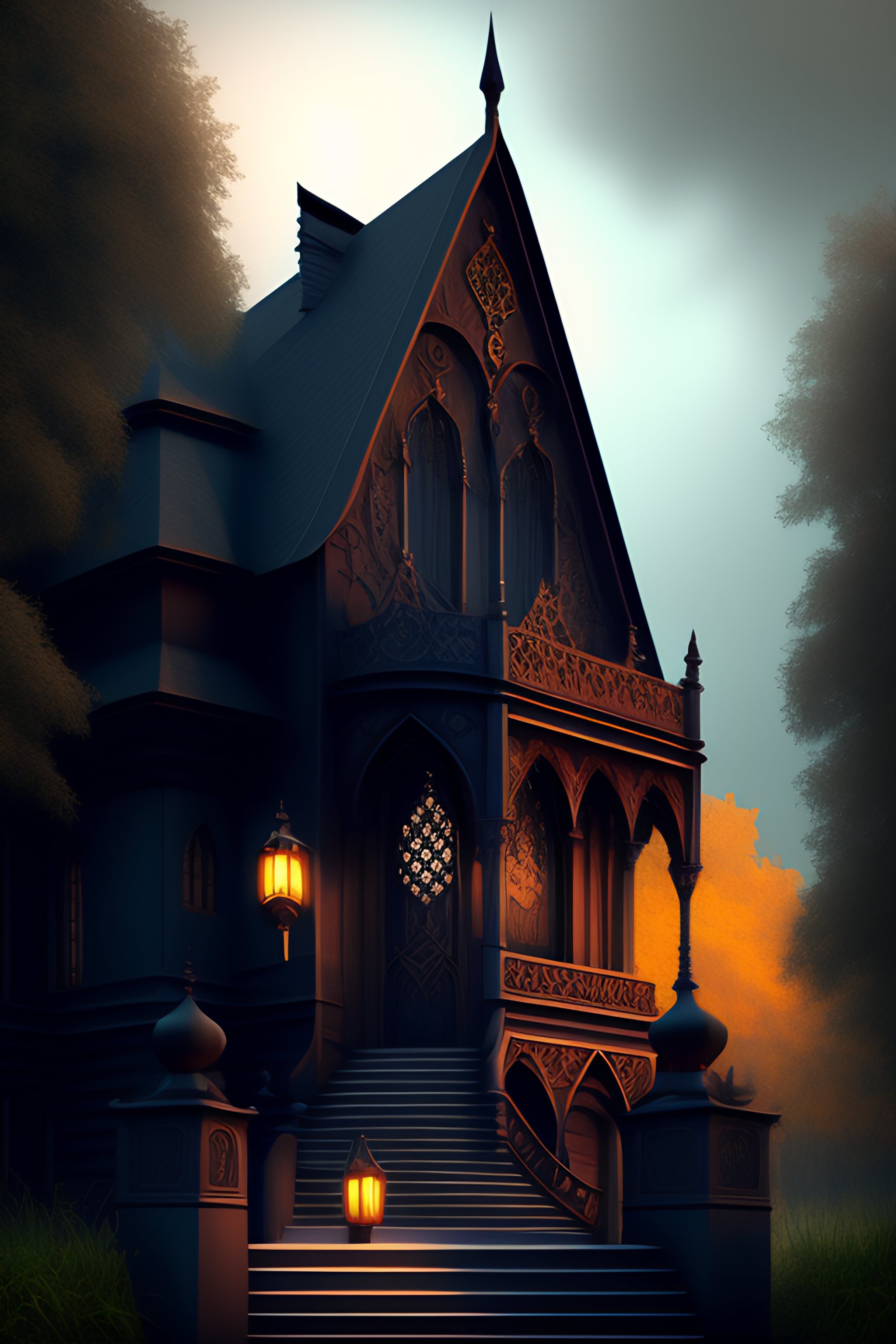 Lexica - Gothic digital art