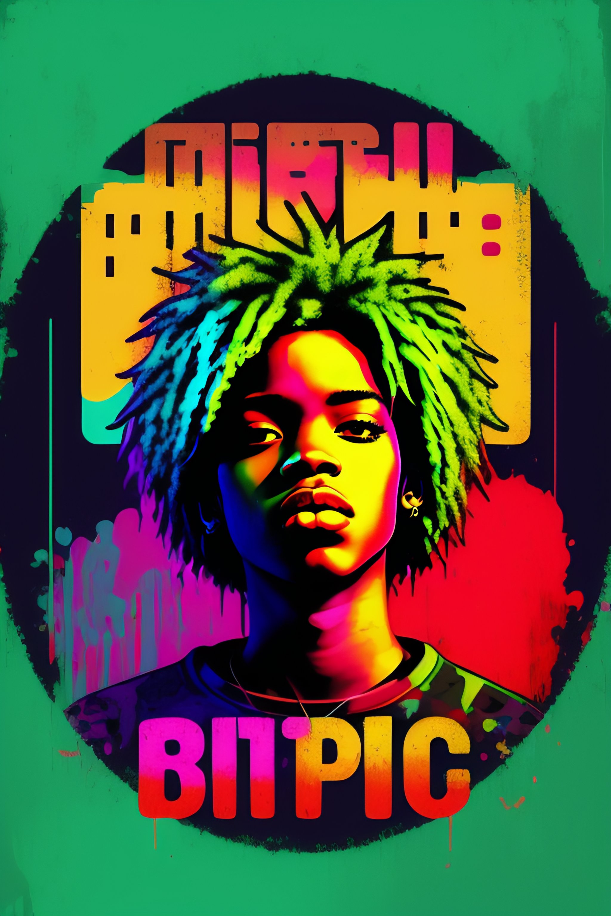 Lexica - Vintage Grunge T shirt design with graffiti, graffiti, retro ...