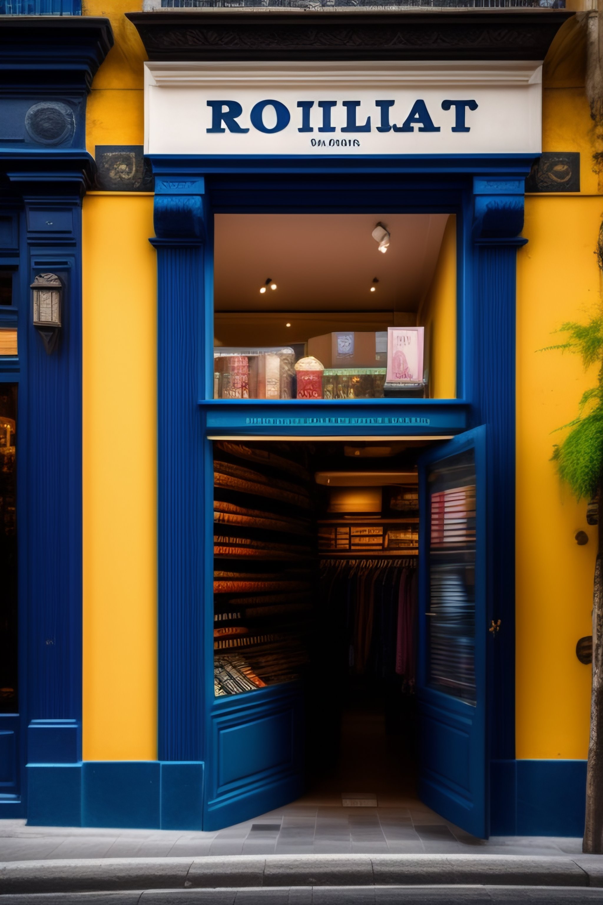 Lexica - Foto mía sobre una tienda de ropa en la calle independencia