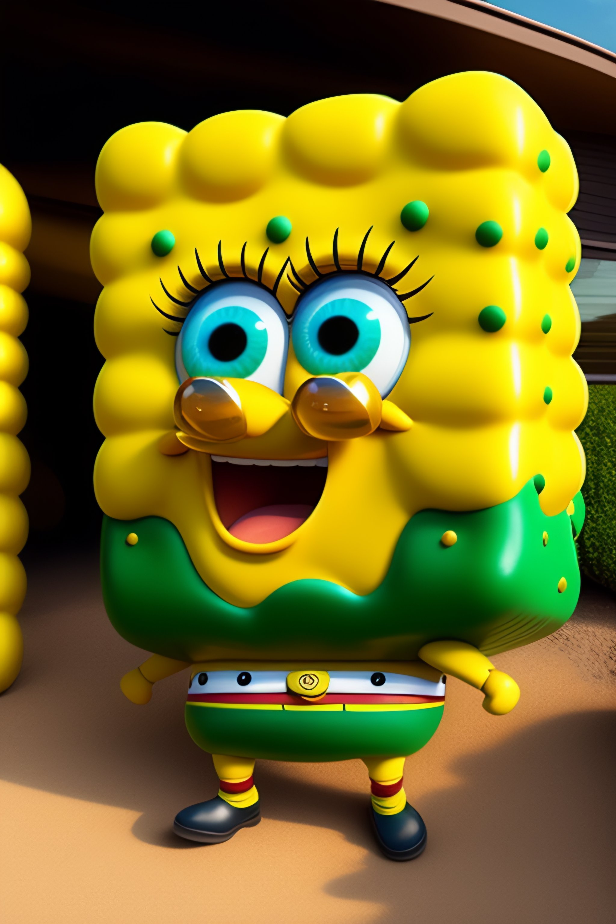 Lexica - SpongeBob in real life