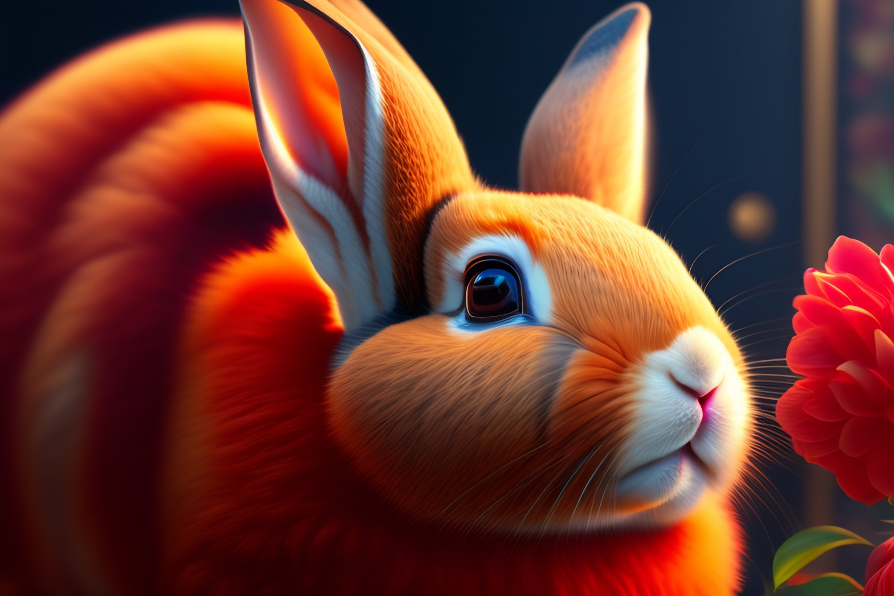 3d Fractal Animal Art