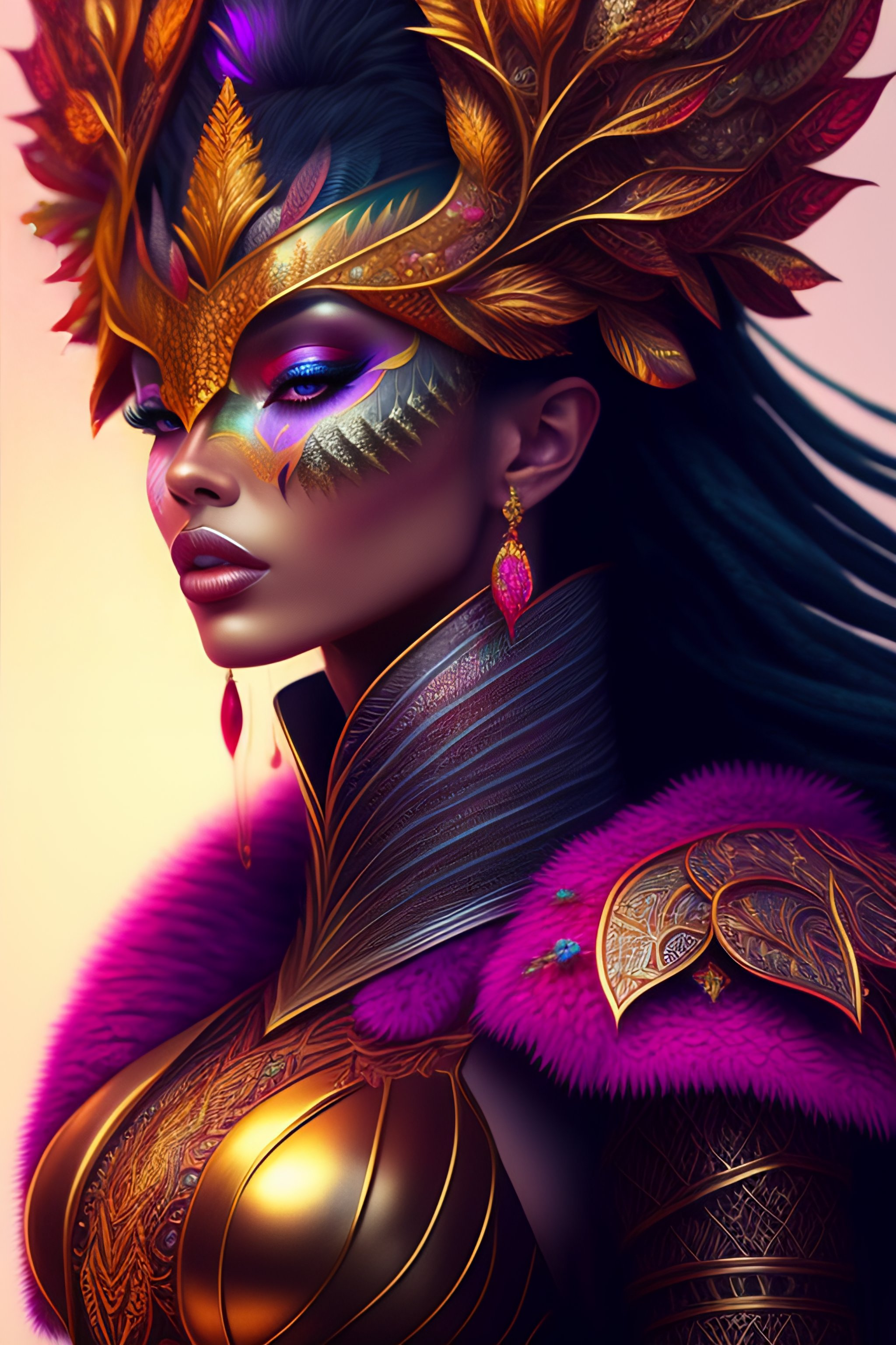 Lexica - A close up of a person in a costume, snake skin armor forest ...