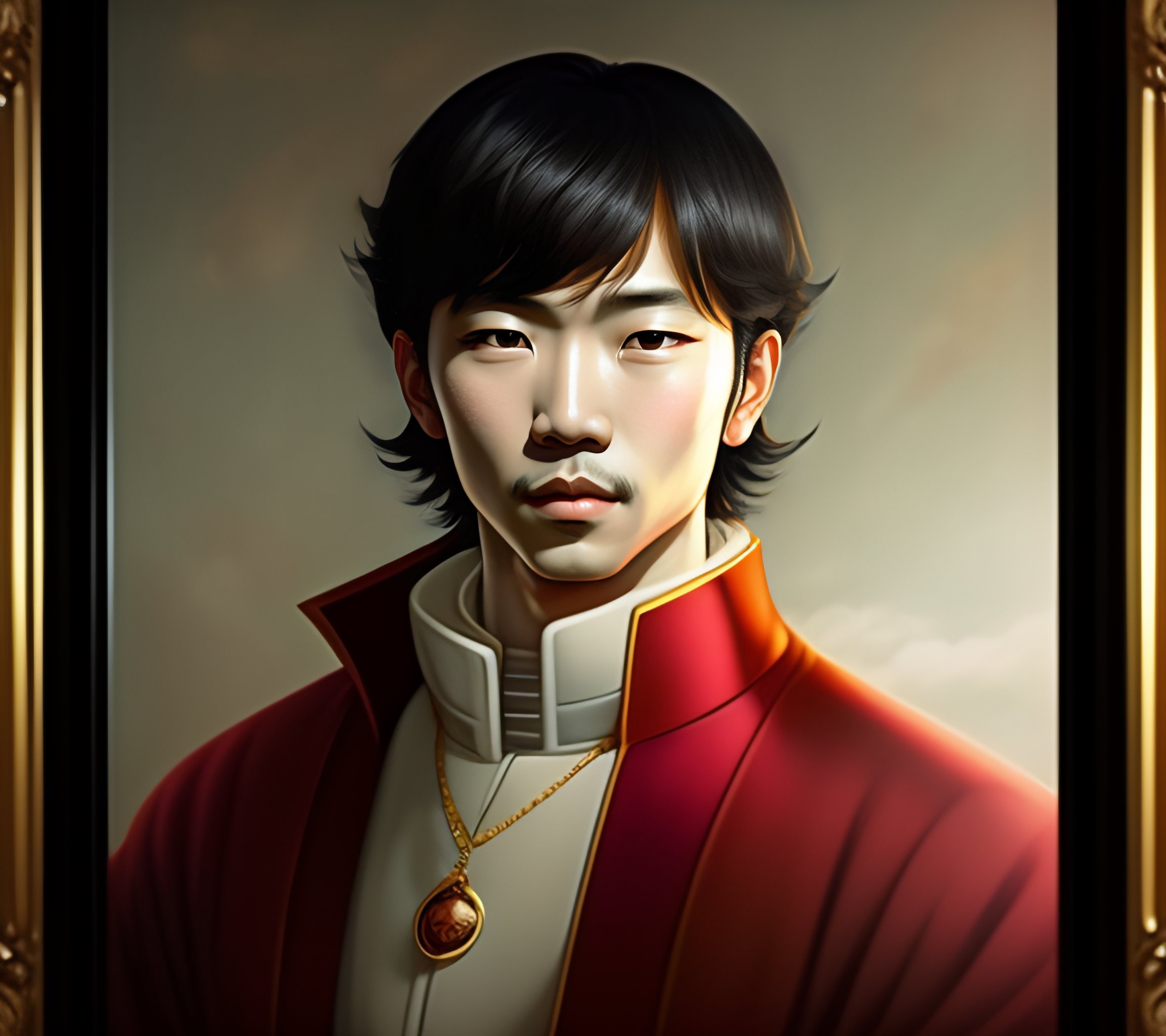 Lexica - Anime portrait of toben oliver