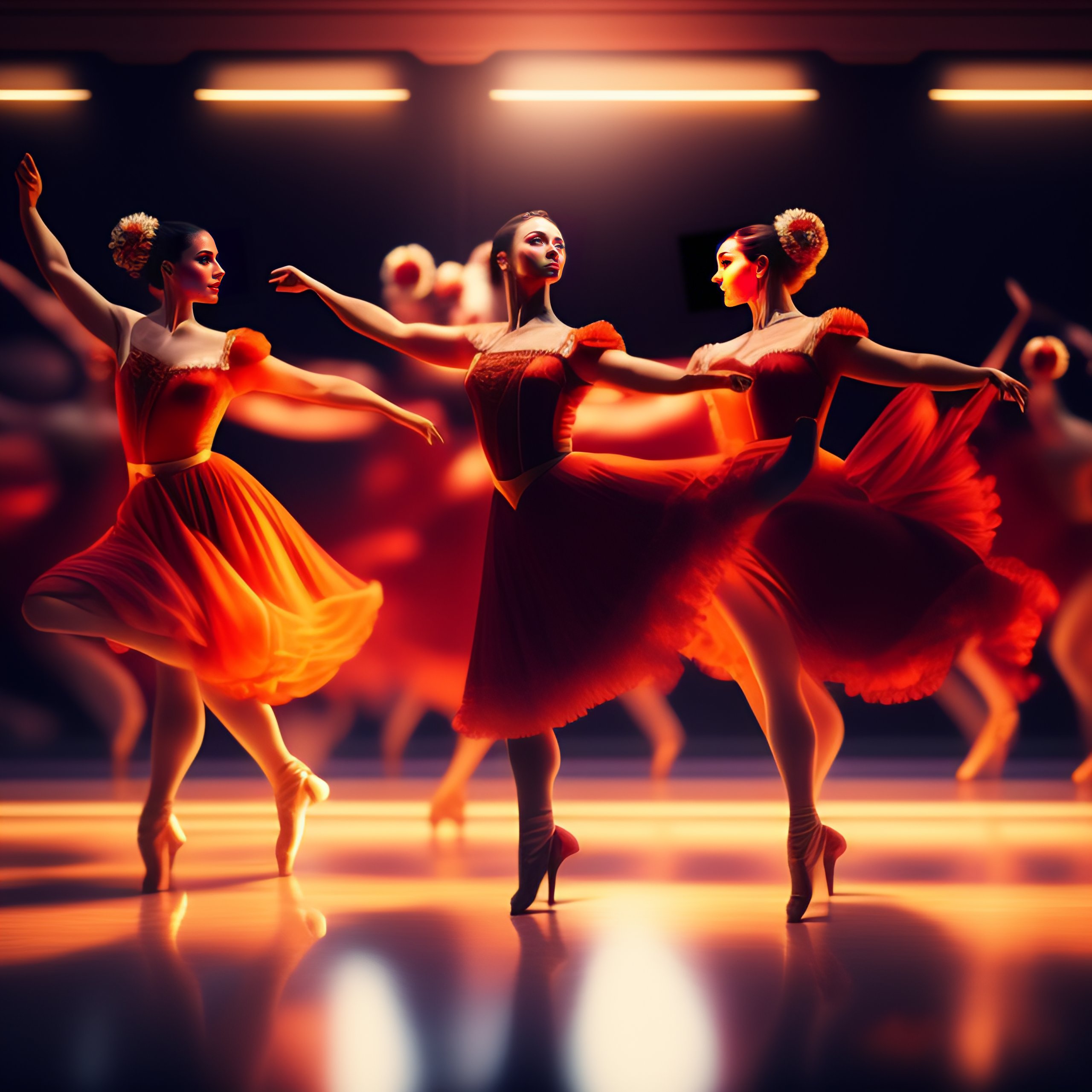 Lexica - A music album cover portraying a group of Russian dancers ...