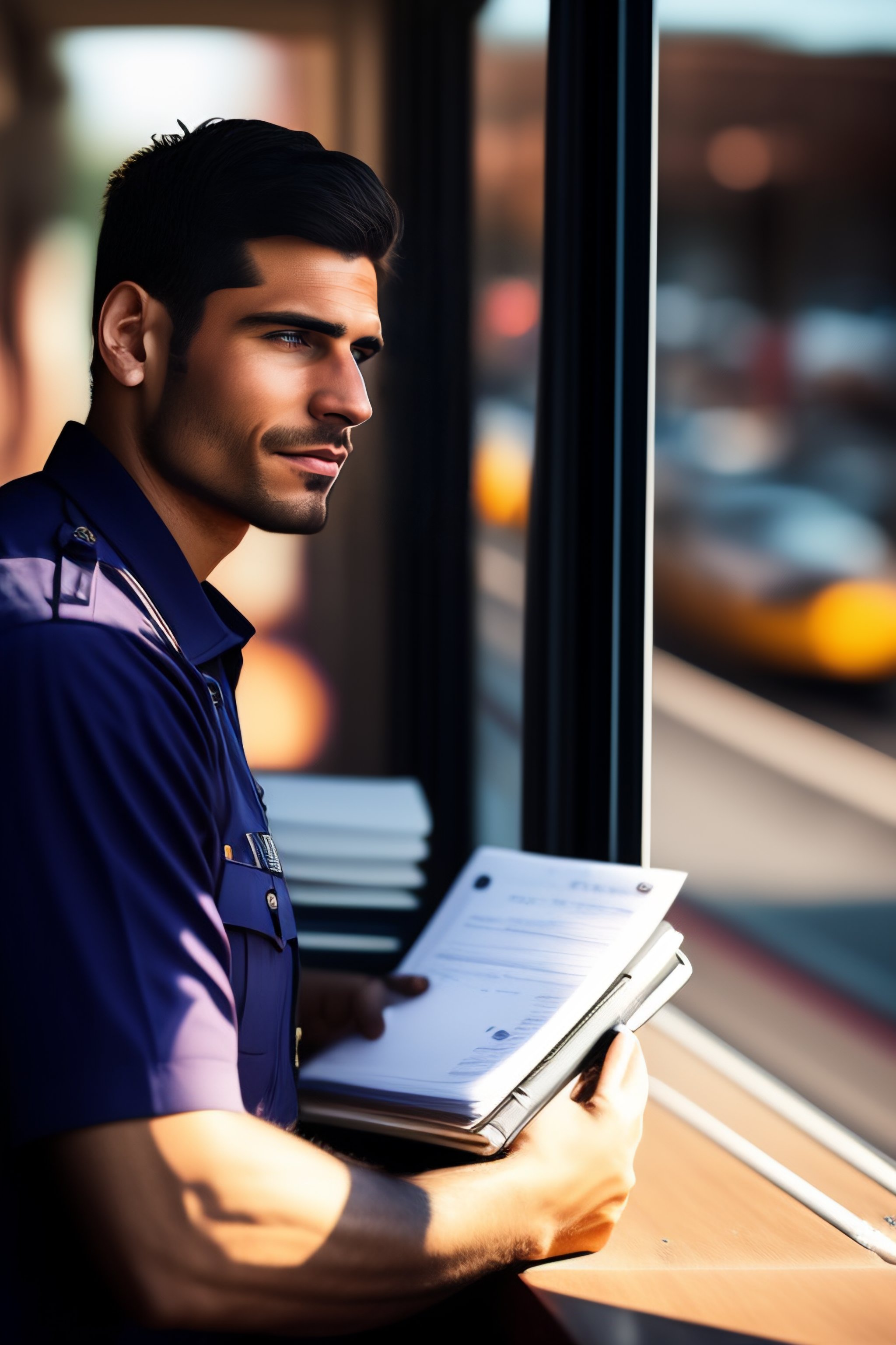 Lexica - Pov photography of a man job seeking with no job and no hope ...