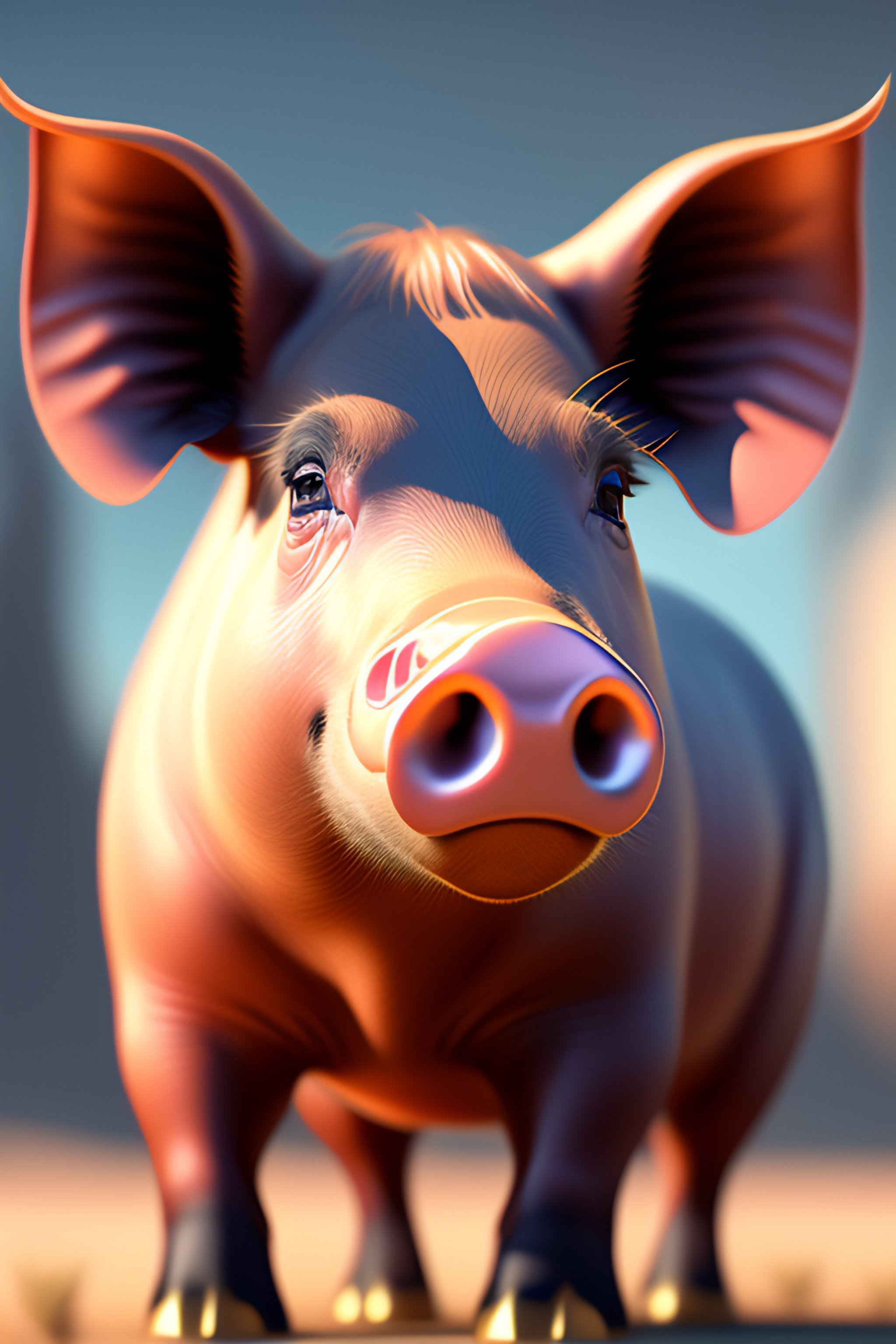 Lexica - Portrait of a pig, ultra realistic, concept art, intricate ...