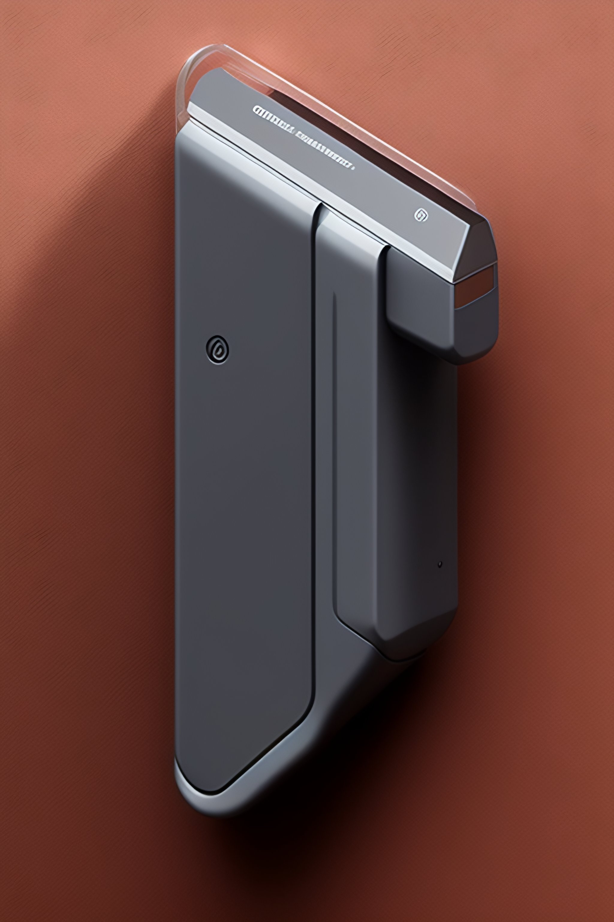 Lexica - Stapler, dark gray color, metallic finish, modern design ...