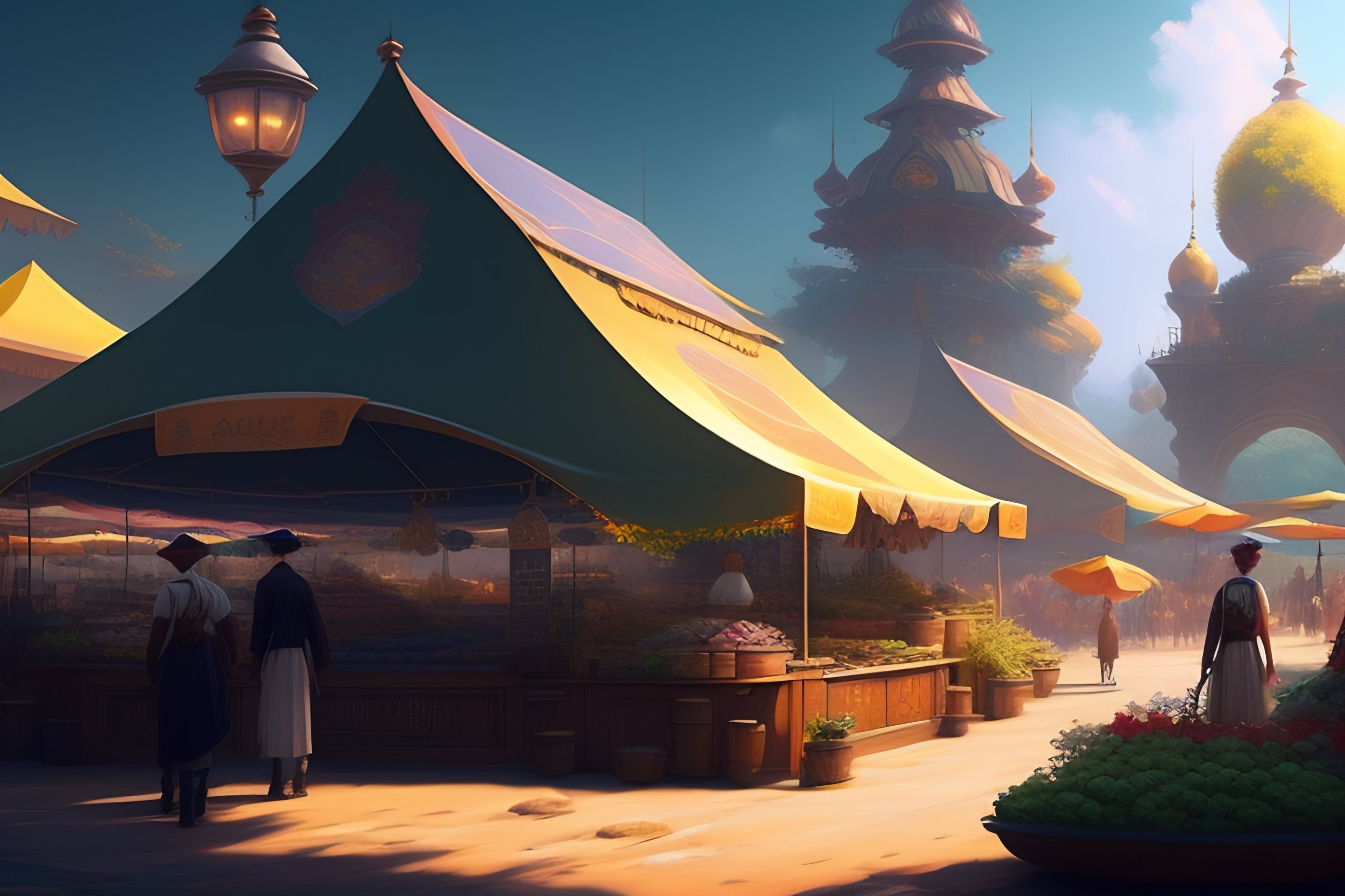 Lexica - Craig mullins and ghibli digital illustration of solarpunk ...