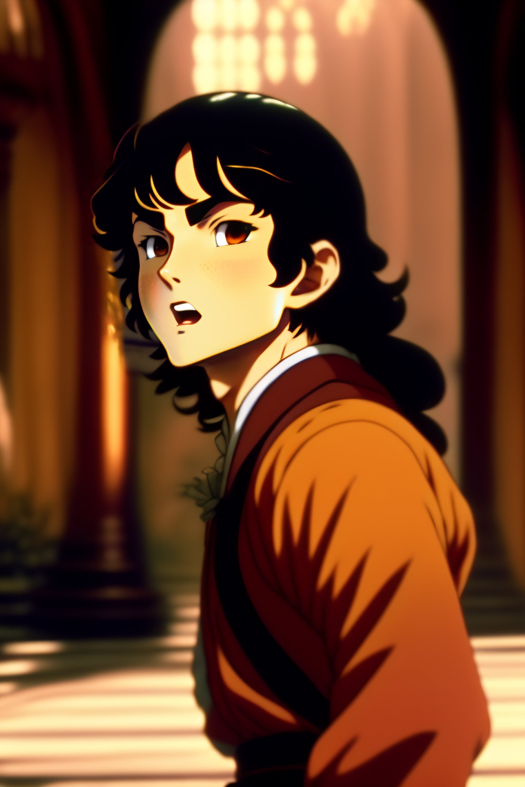 Lexica - Vintage anime screenshot from the lord of the ring. A stunning ...