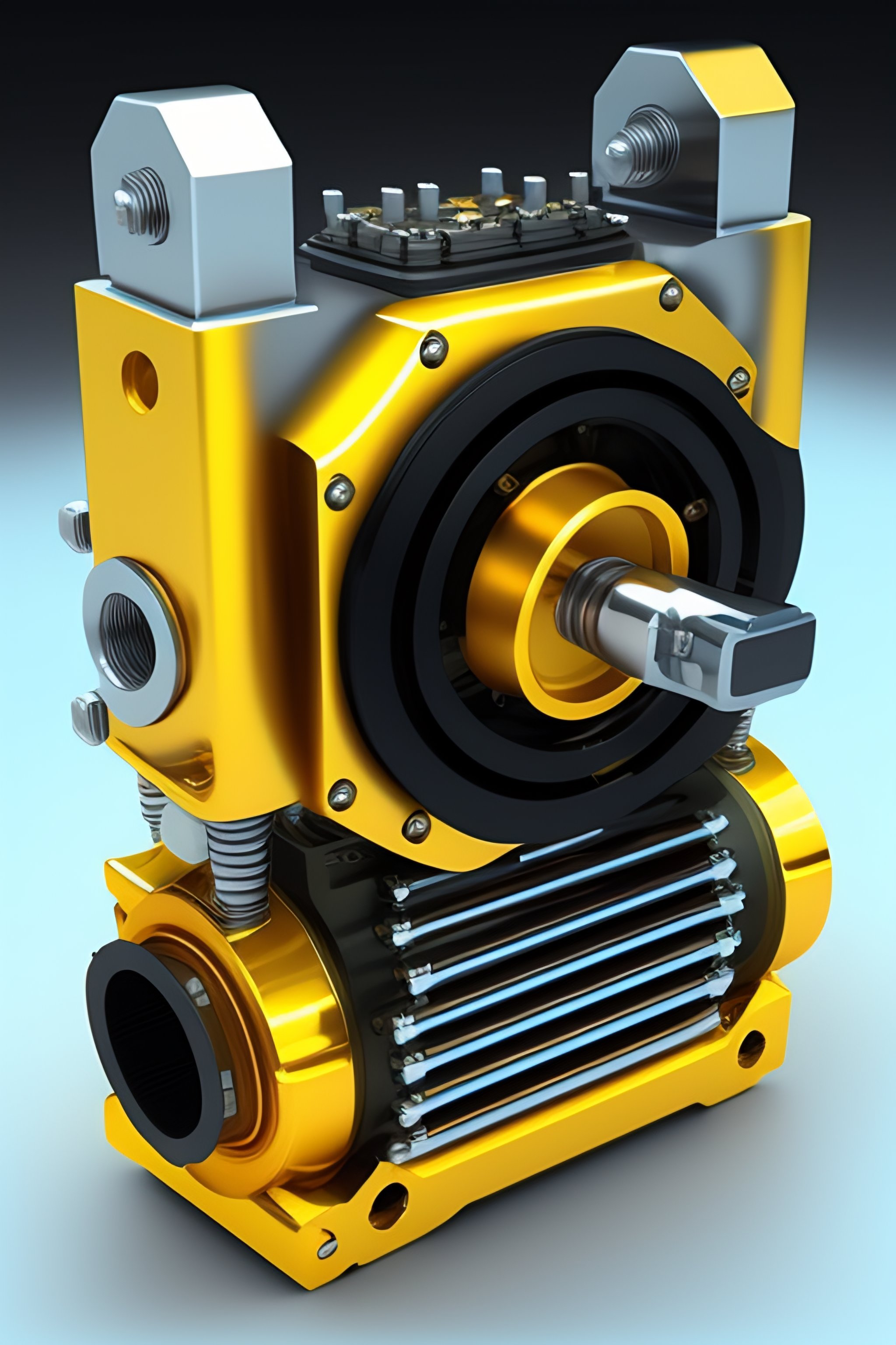 Lexica - Adjustable shaft support cad engineering gear mechanism ...