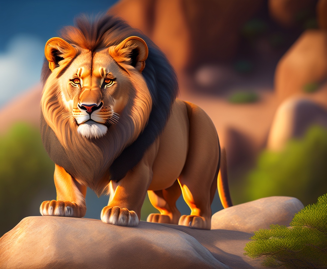 Lion King Simba Pride Rock