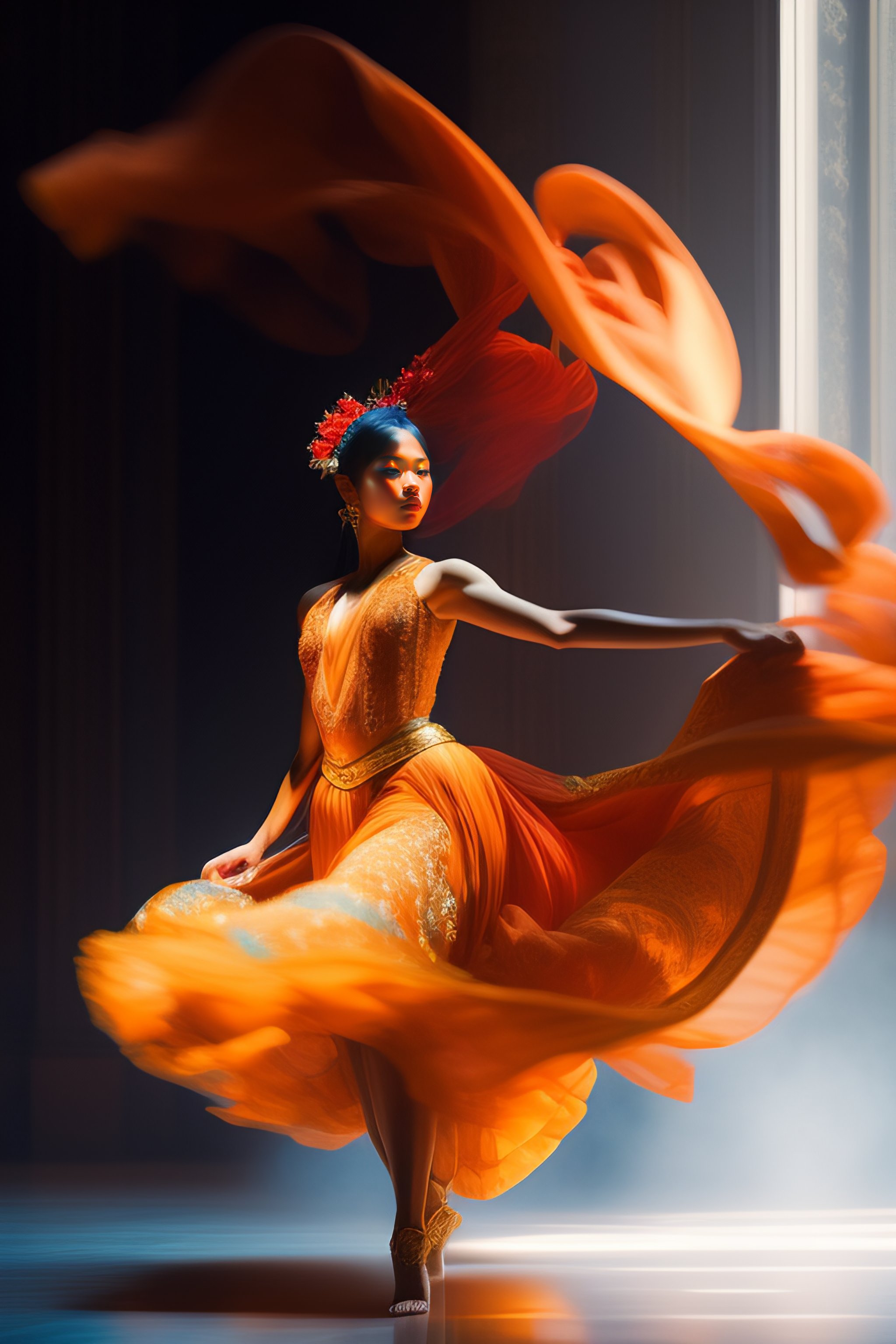 Lexica - Dance, clean, colorful, intricate, elegant, volumetric ...