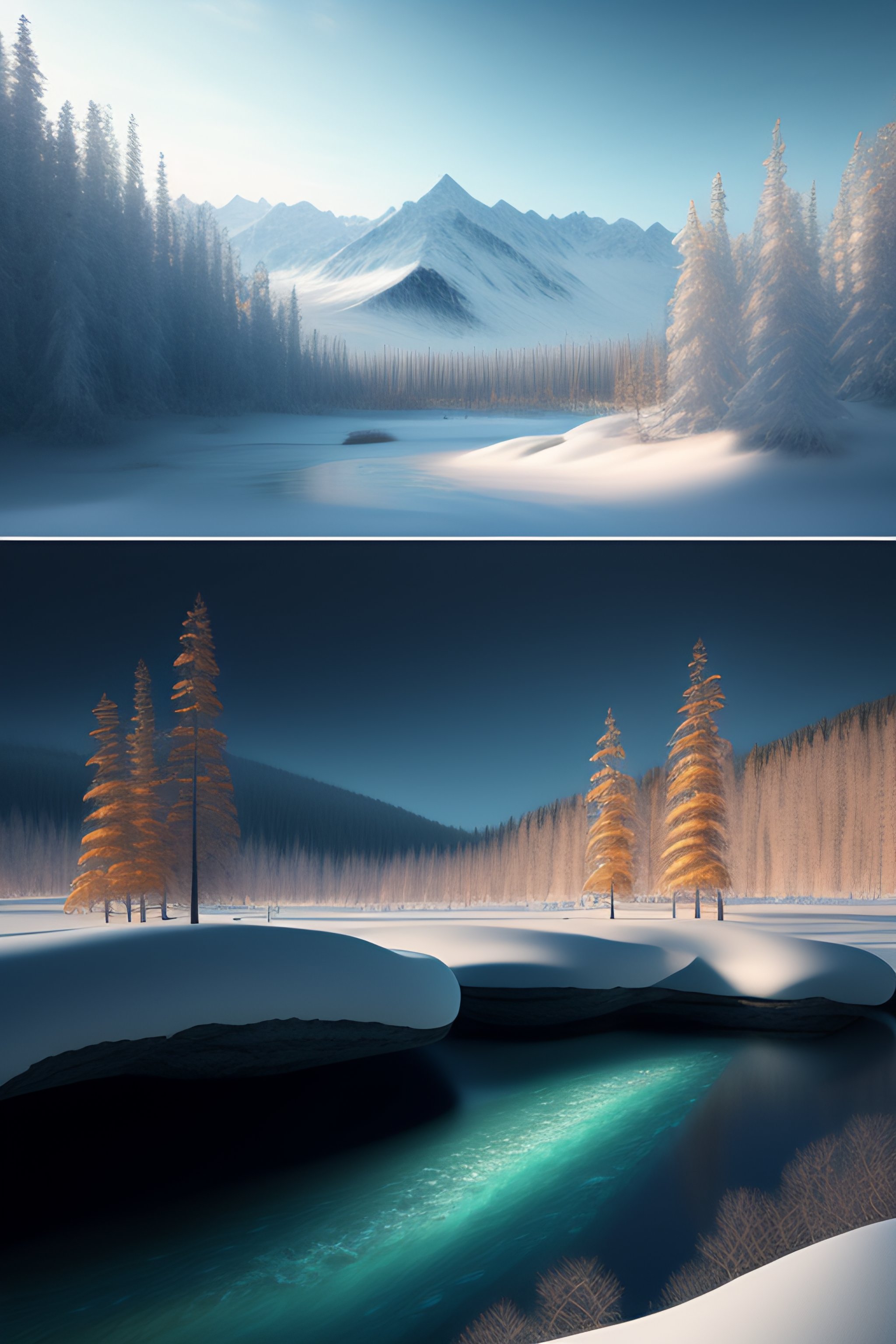 Lexica - A hyper-detailed 3d render like a Oil painting of illusions of ...